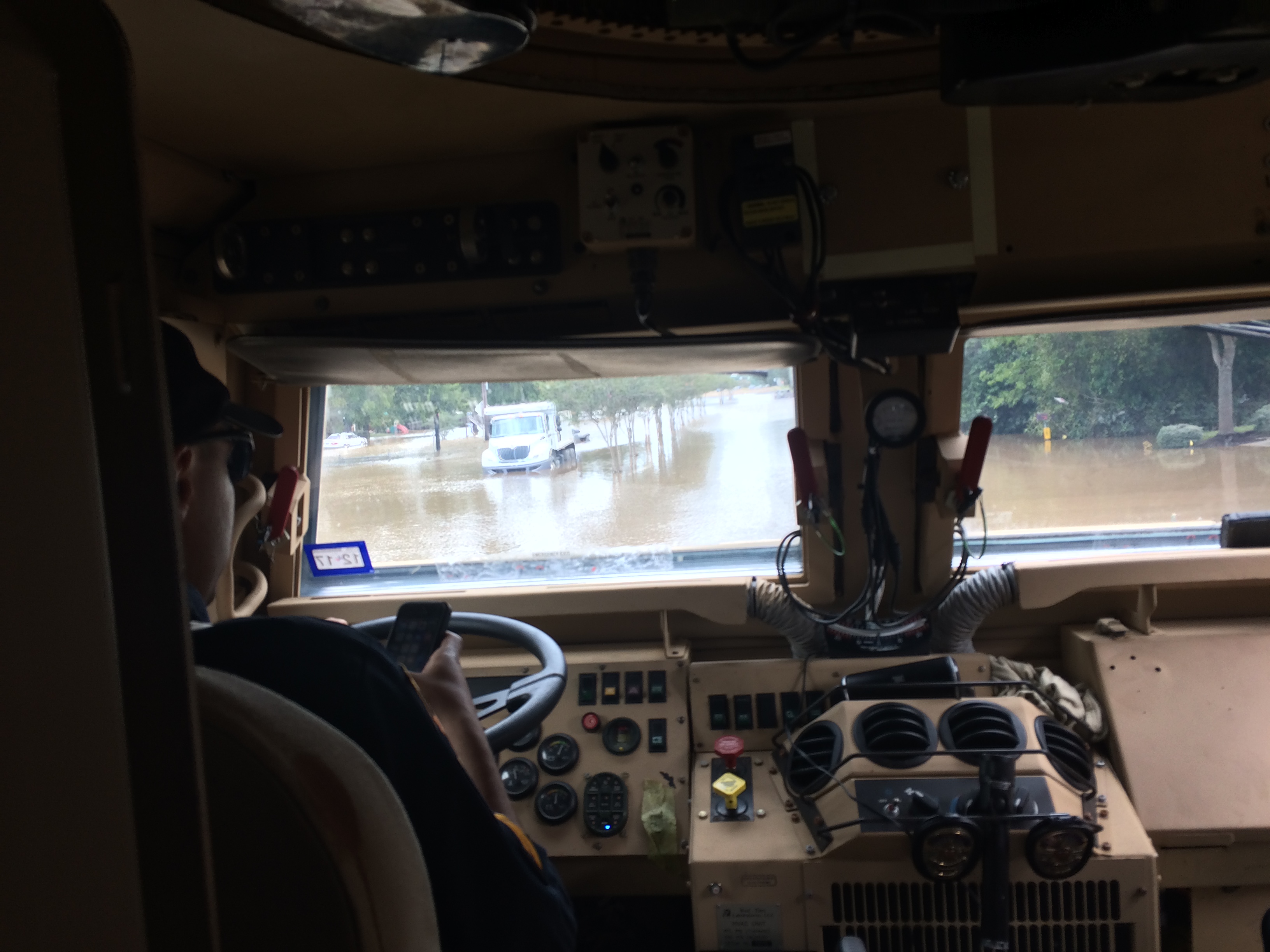 Repurposed MRAPs assist UT Medical School in Houston