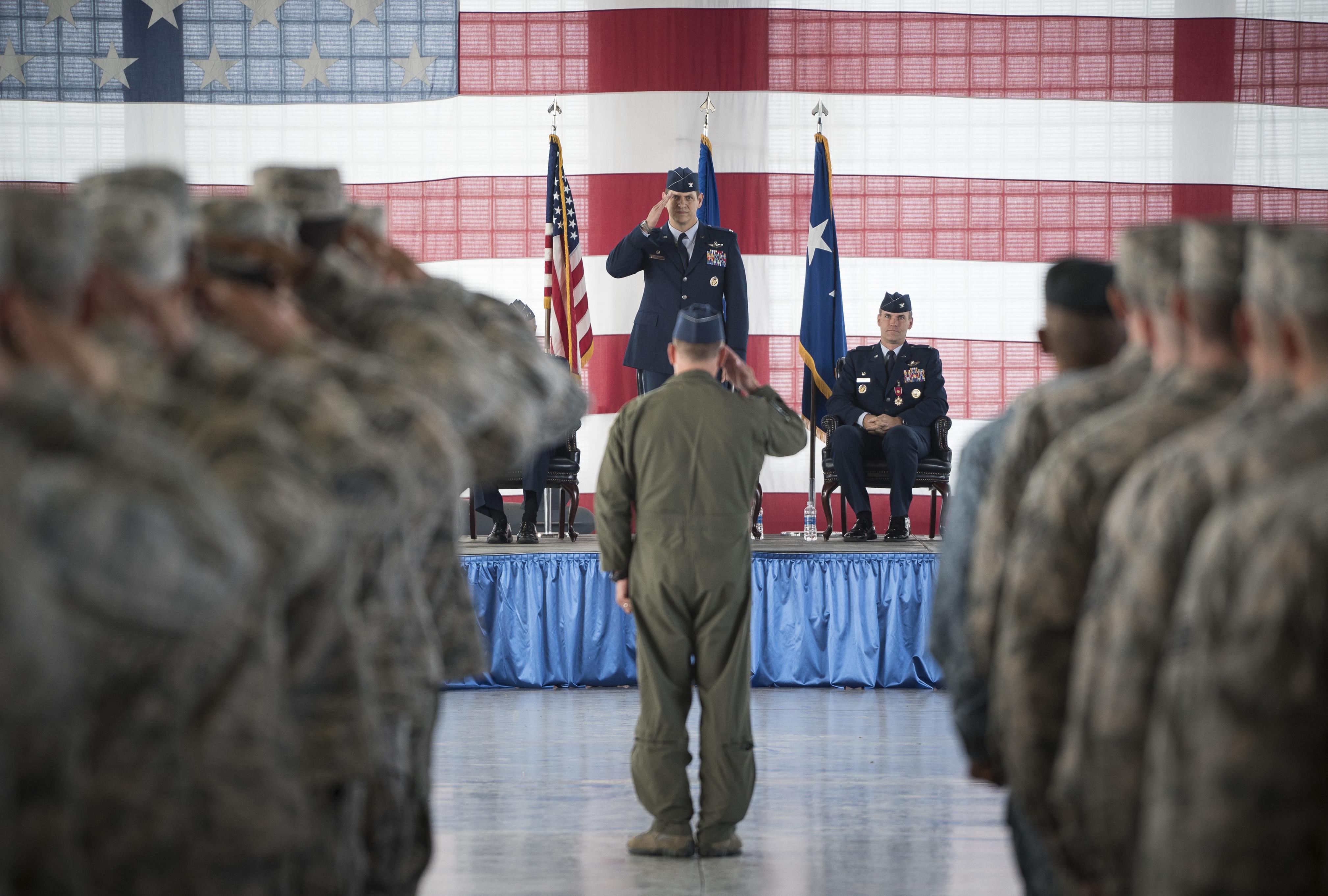 366th Fighter Wing welcomes new commander > Mountain Home Air Force ...