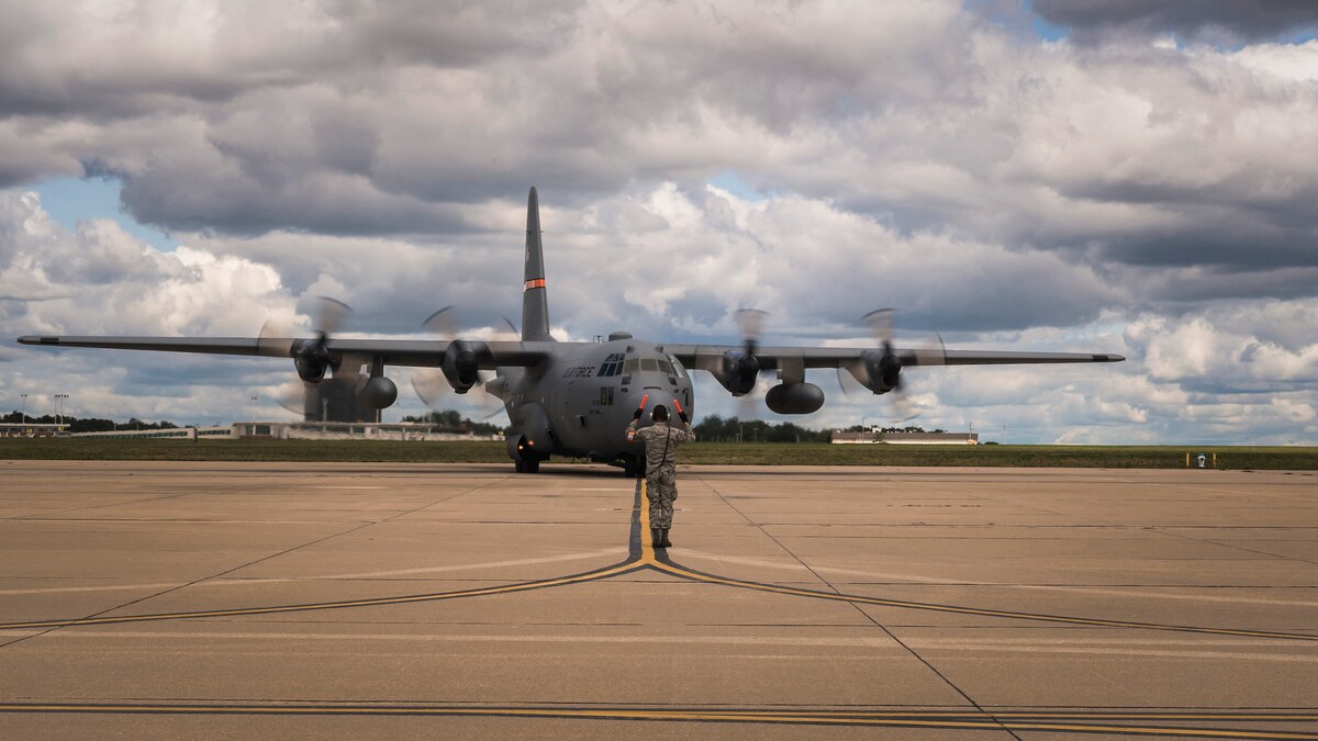 C-130 Hercules > 182nd Airlift Wing > Display