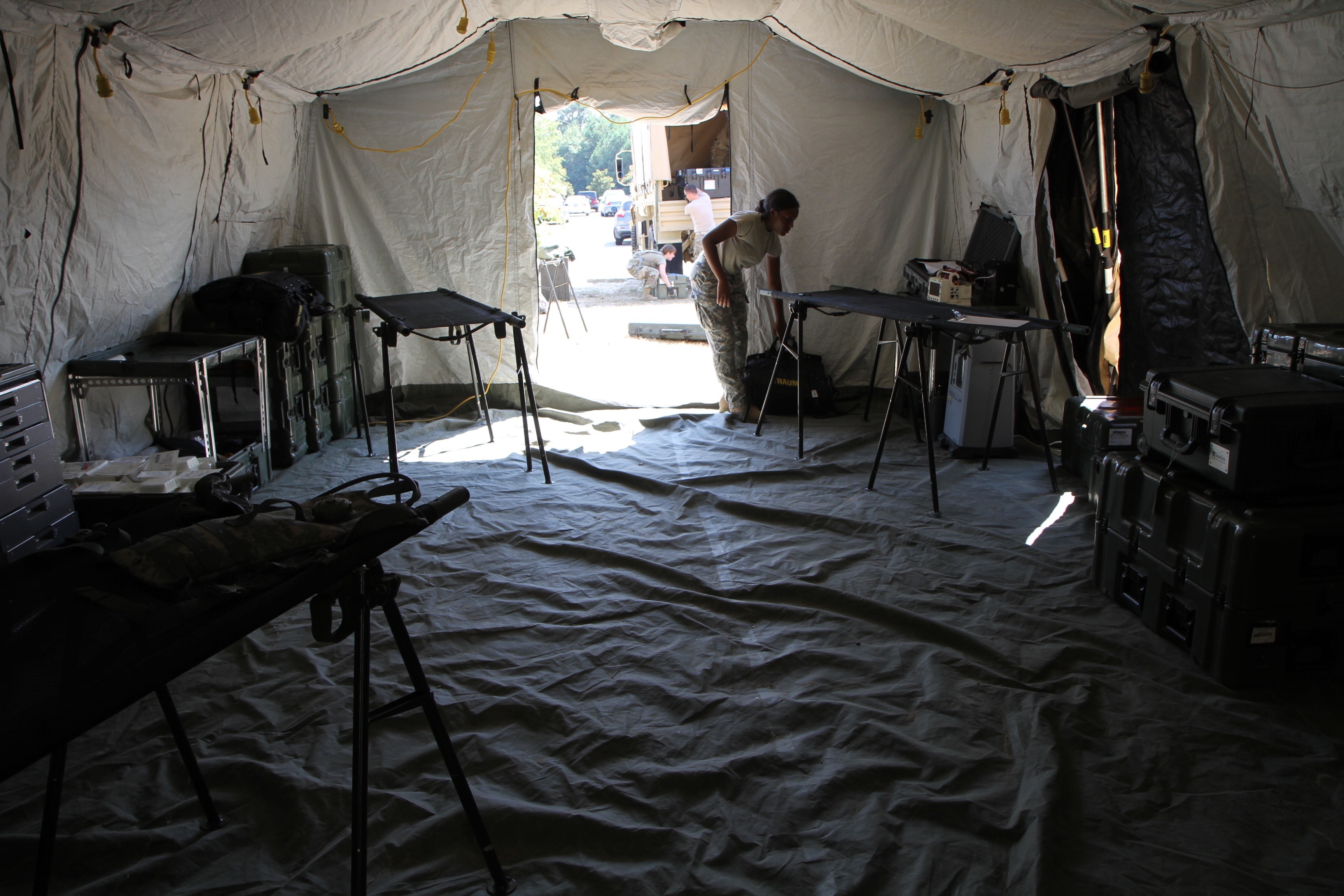 Forward surgical team conducts deployment readiness exercise