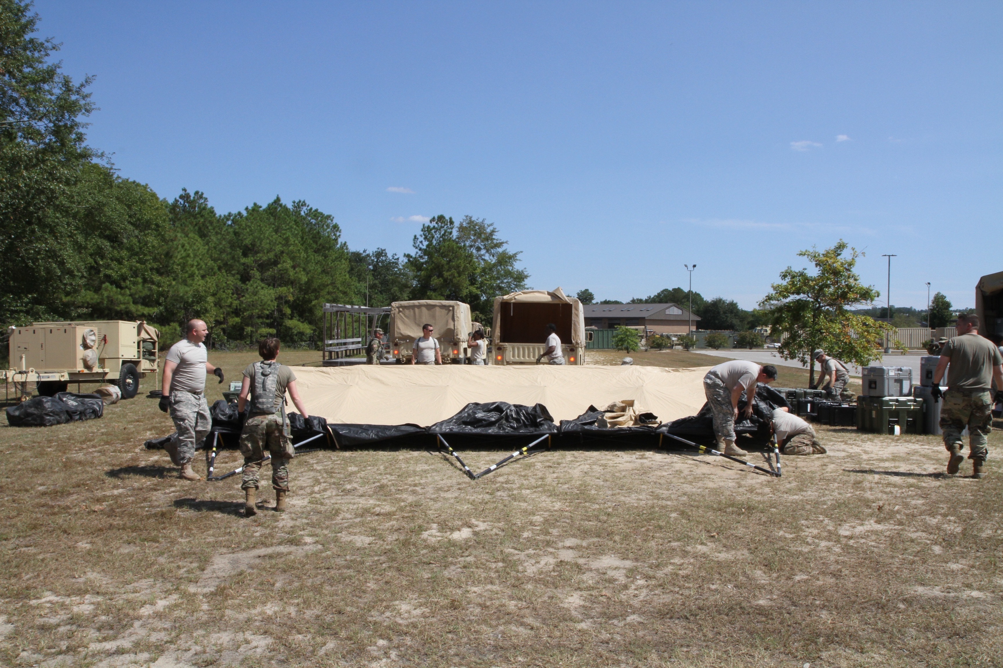 Forward surgical team conducts deployment readiness exercise