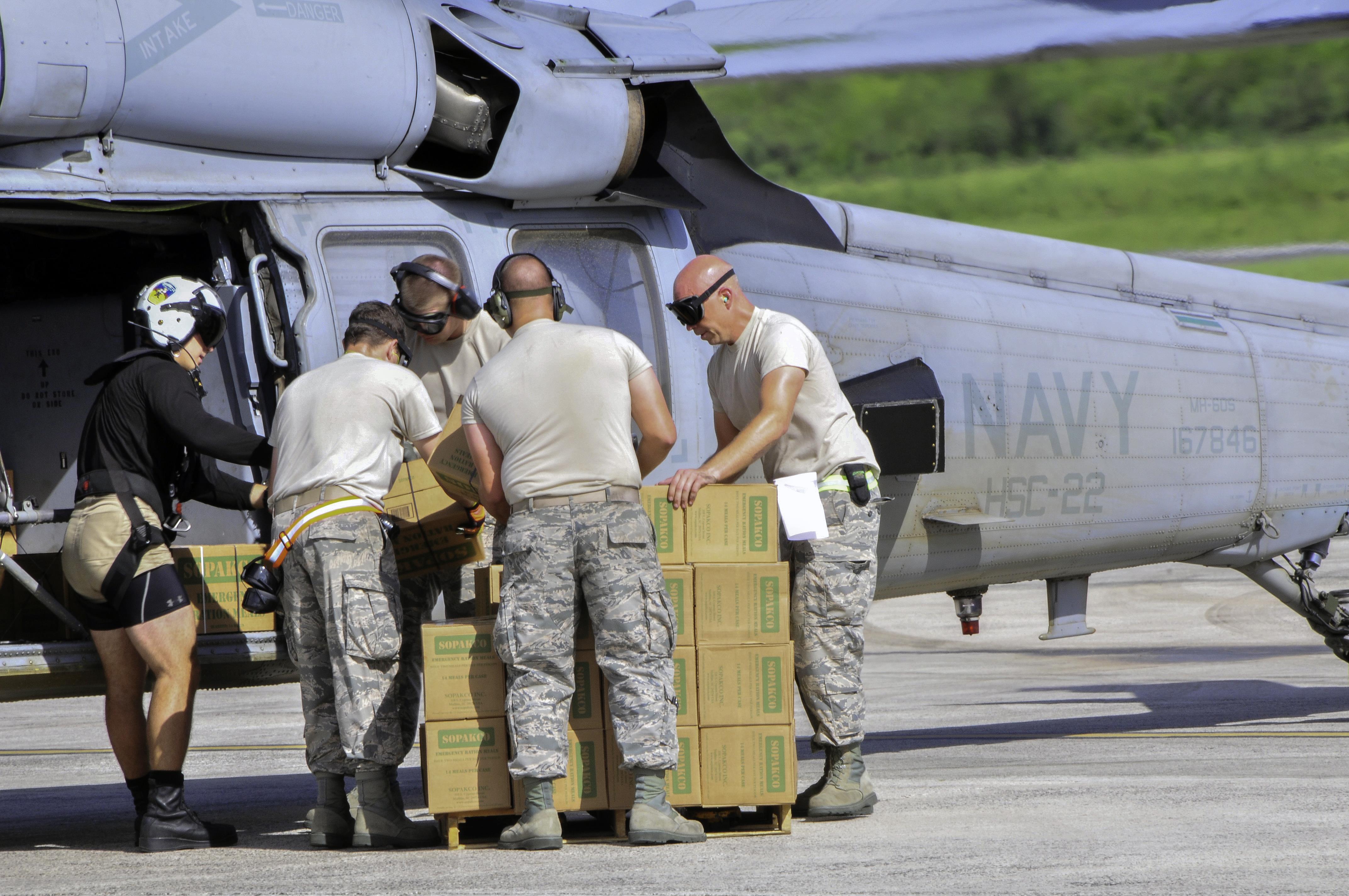Joint effort moves personnel, cargo to Virgin Island storm victims ...
