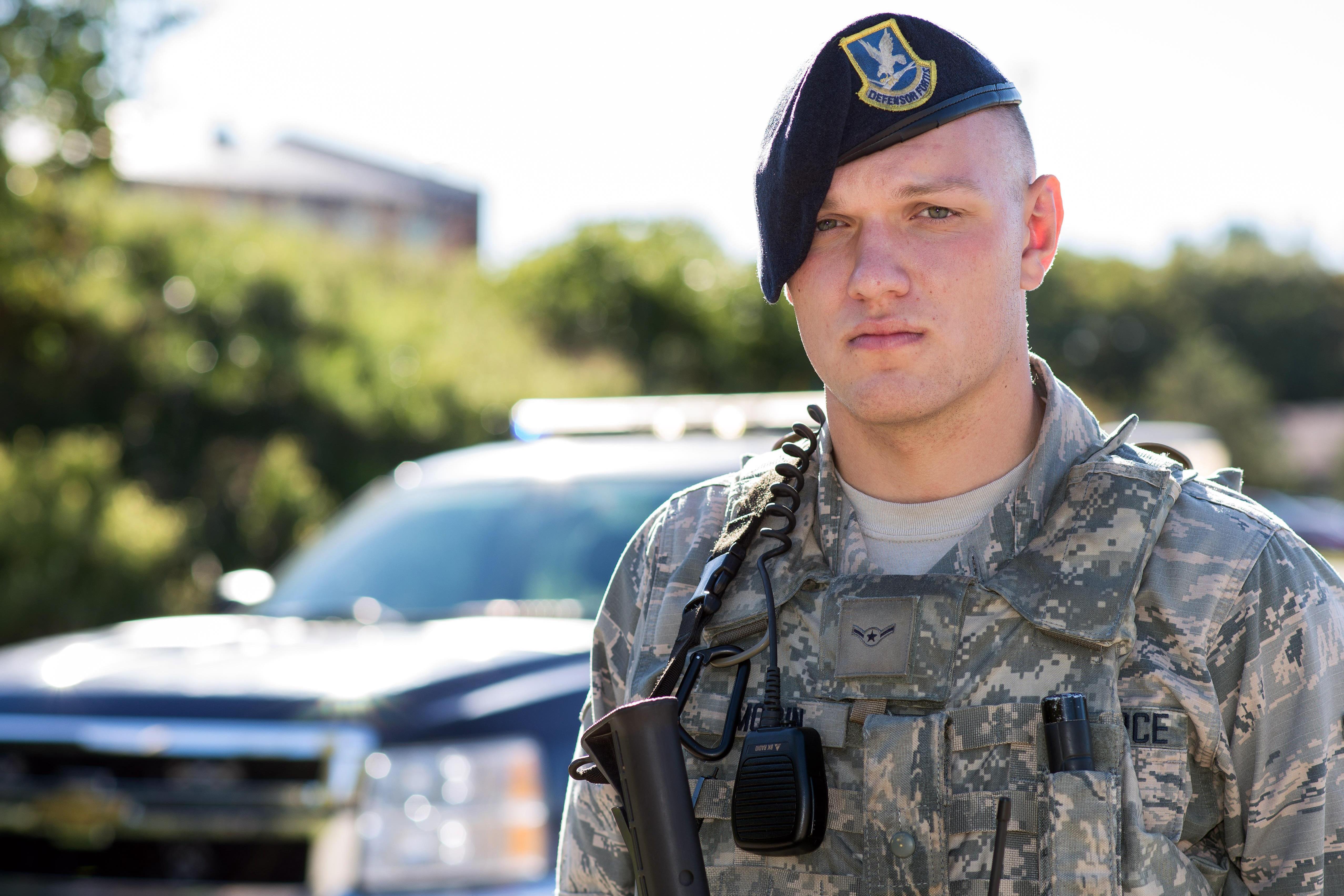 Face of Defense: Airman Accepts Marine Corps Challenge > Air University ...