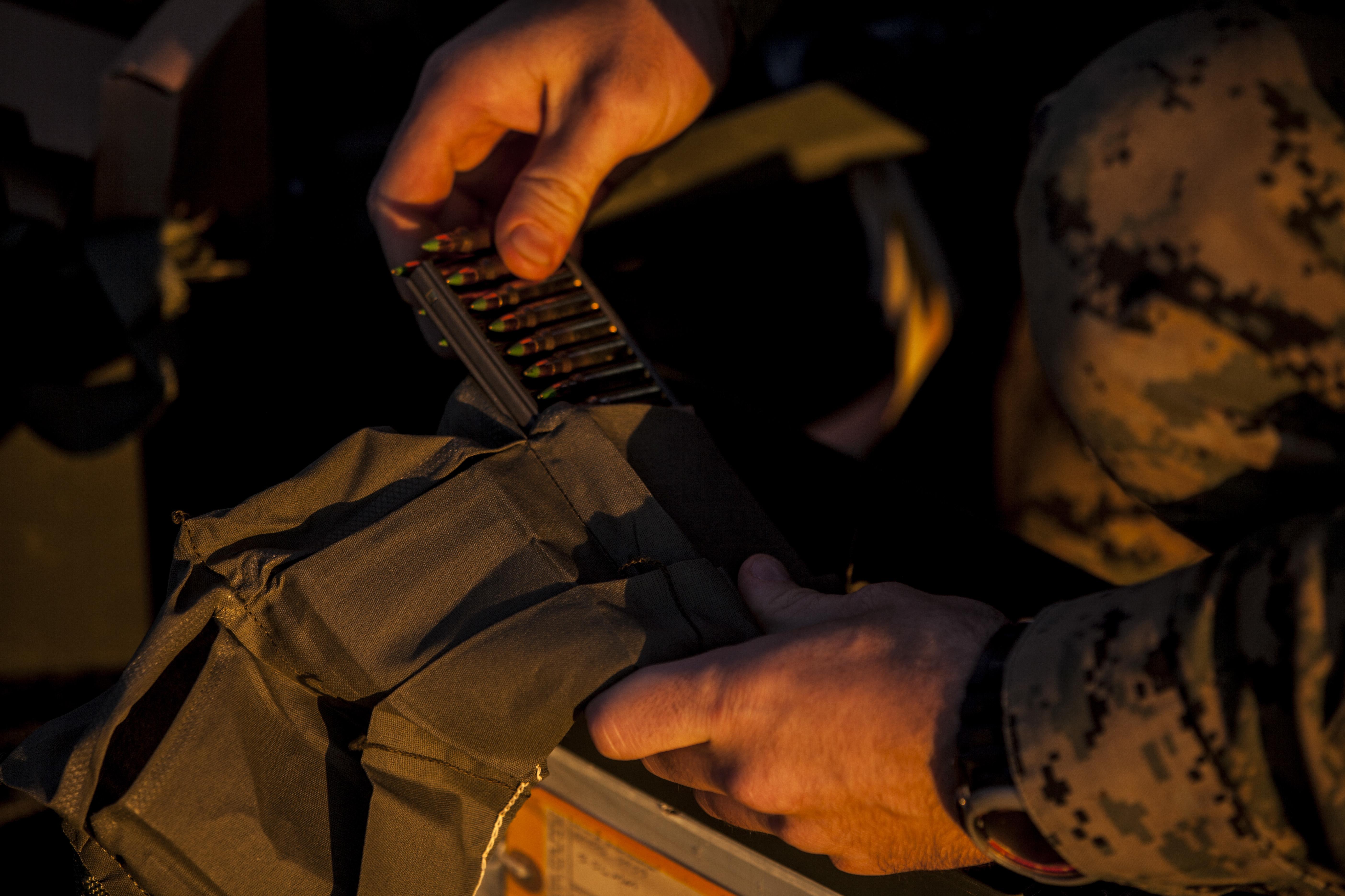 BLT refines low-light combat marksmanship aboard BHR