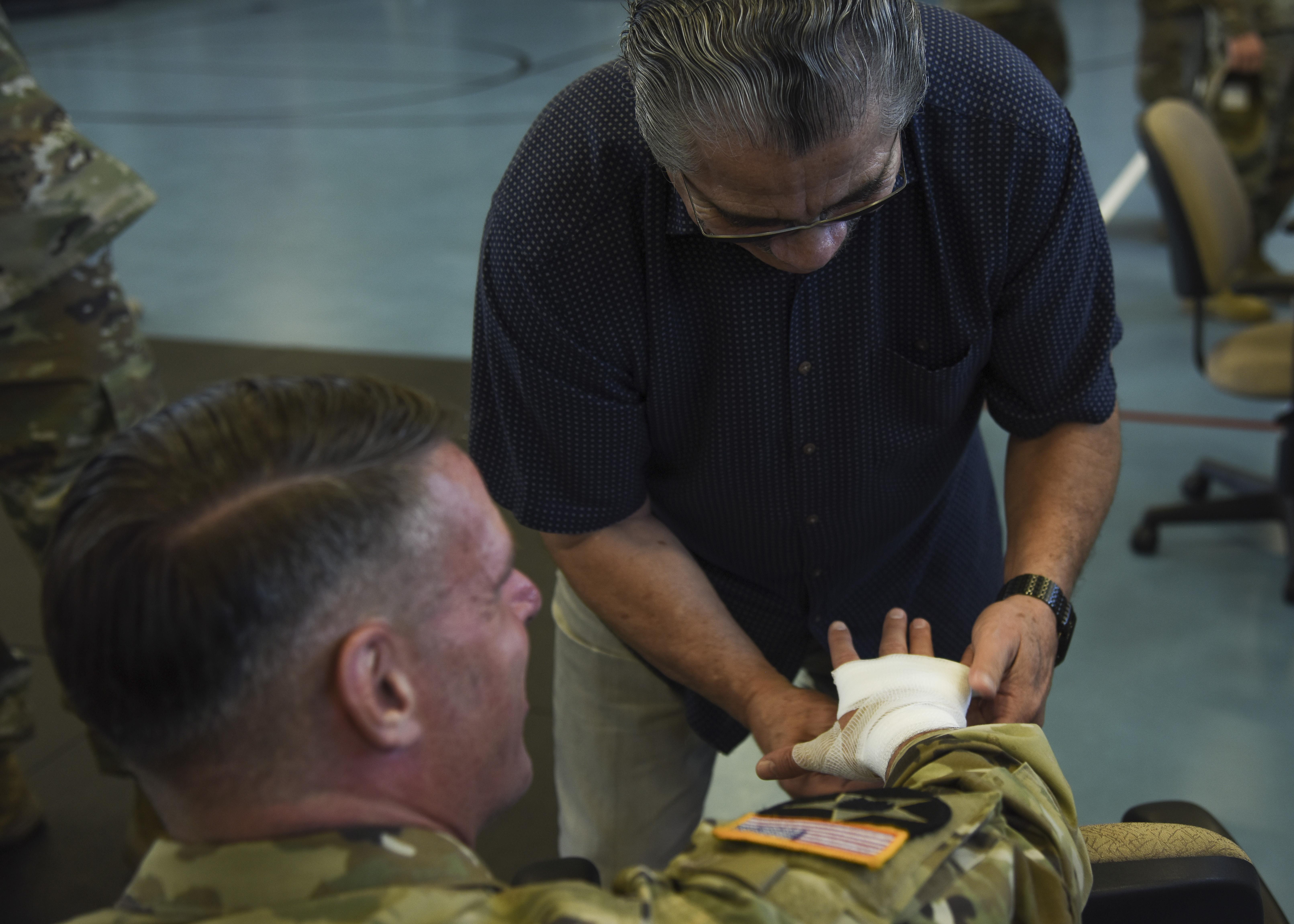 Warfighters showcase mission to UFC athletes during moral tour