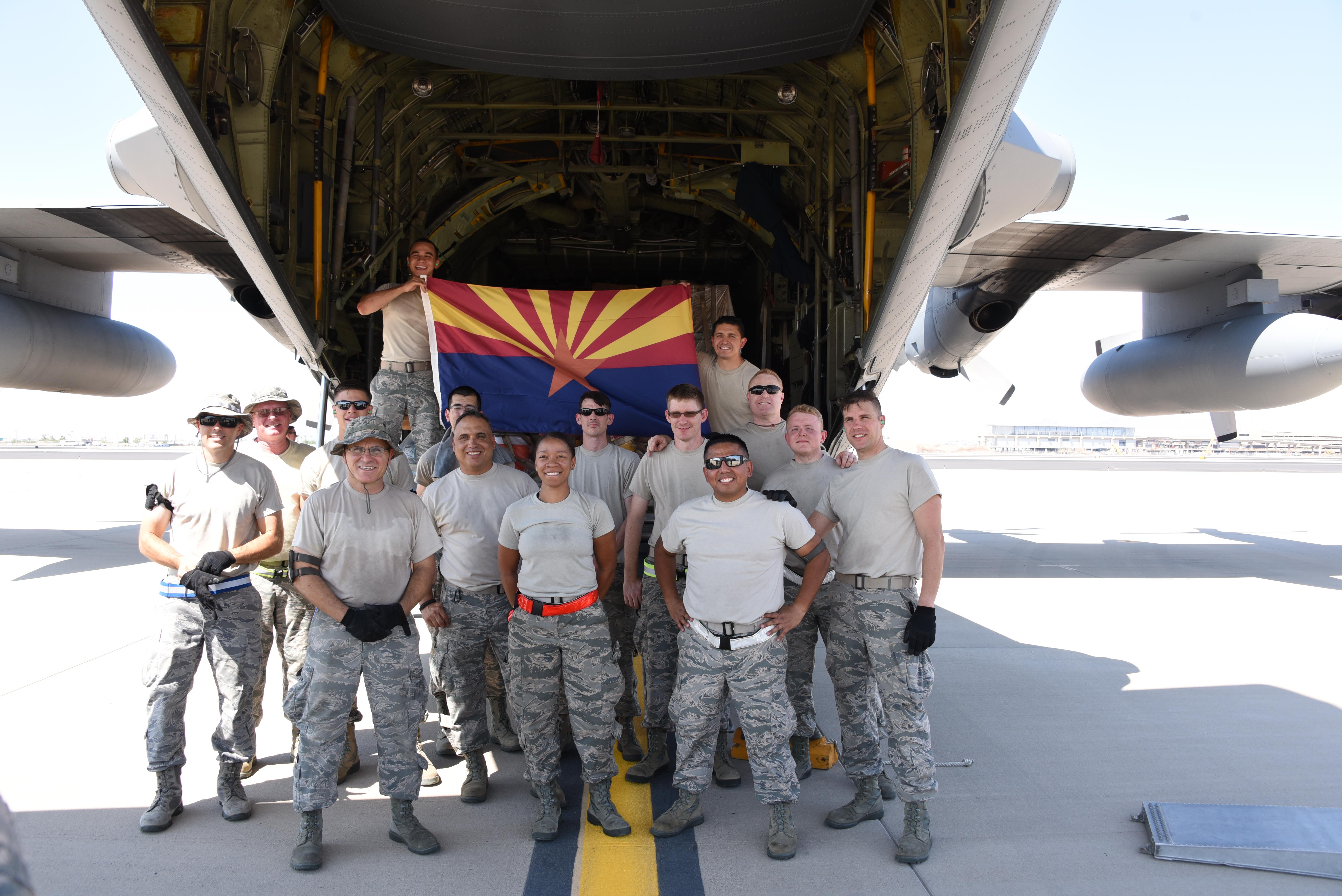 Arizona National Guard Airmen deploy for Hurricane Irma relief efforts ...