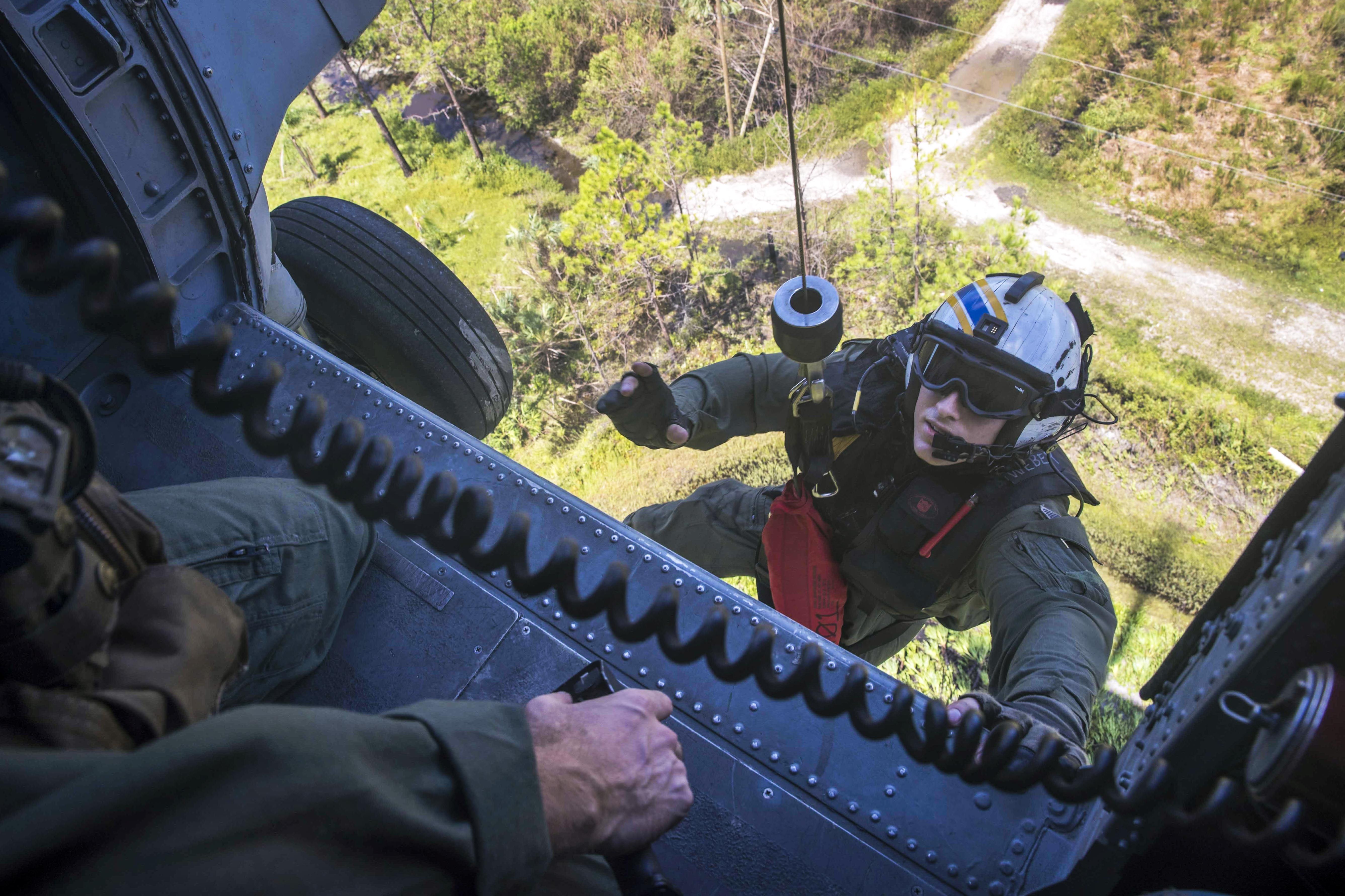 Helicopter Hoist | U.S. Department of War