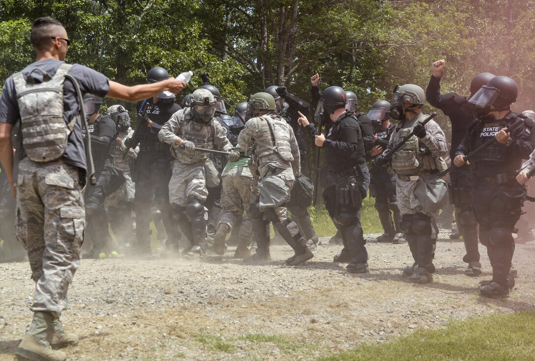 Arkansas National Guard Reaction Force Training Exercise