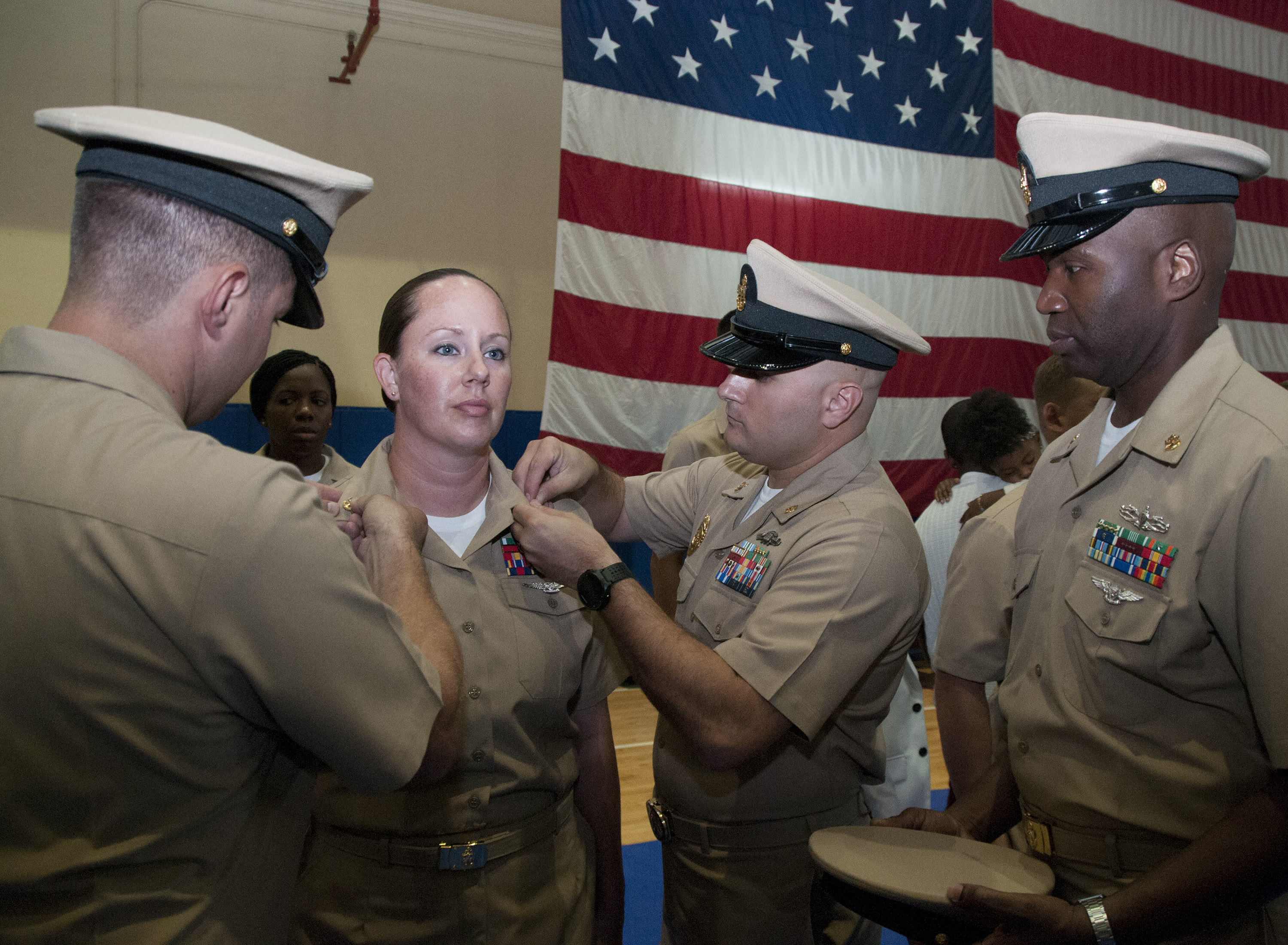 61 New U.S. Navy chiefs pinned in Bahrain > U.S. Naval Forces Central ...