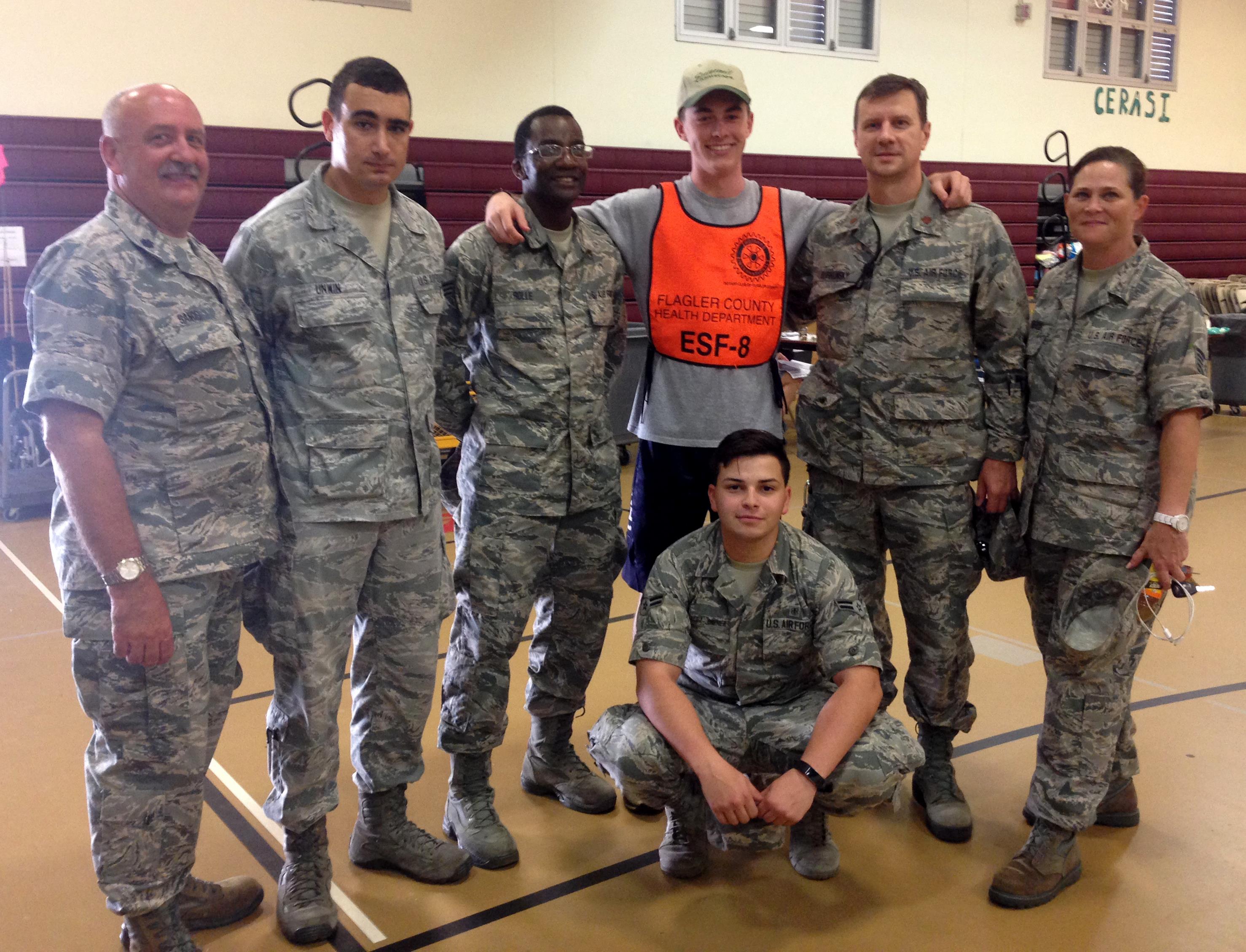 Florida Guard members run Hurricane Irma shelter like hospital ...