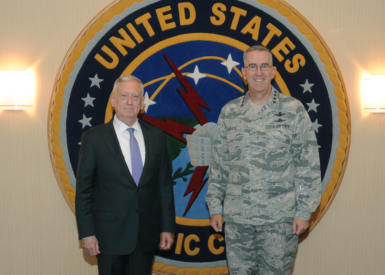 SECDEF Visits USSTRATCOM