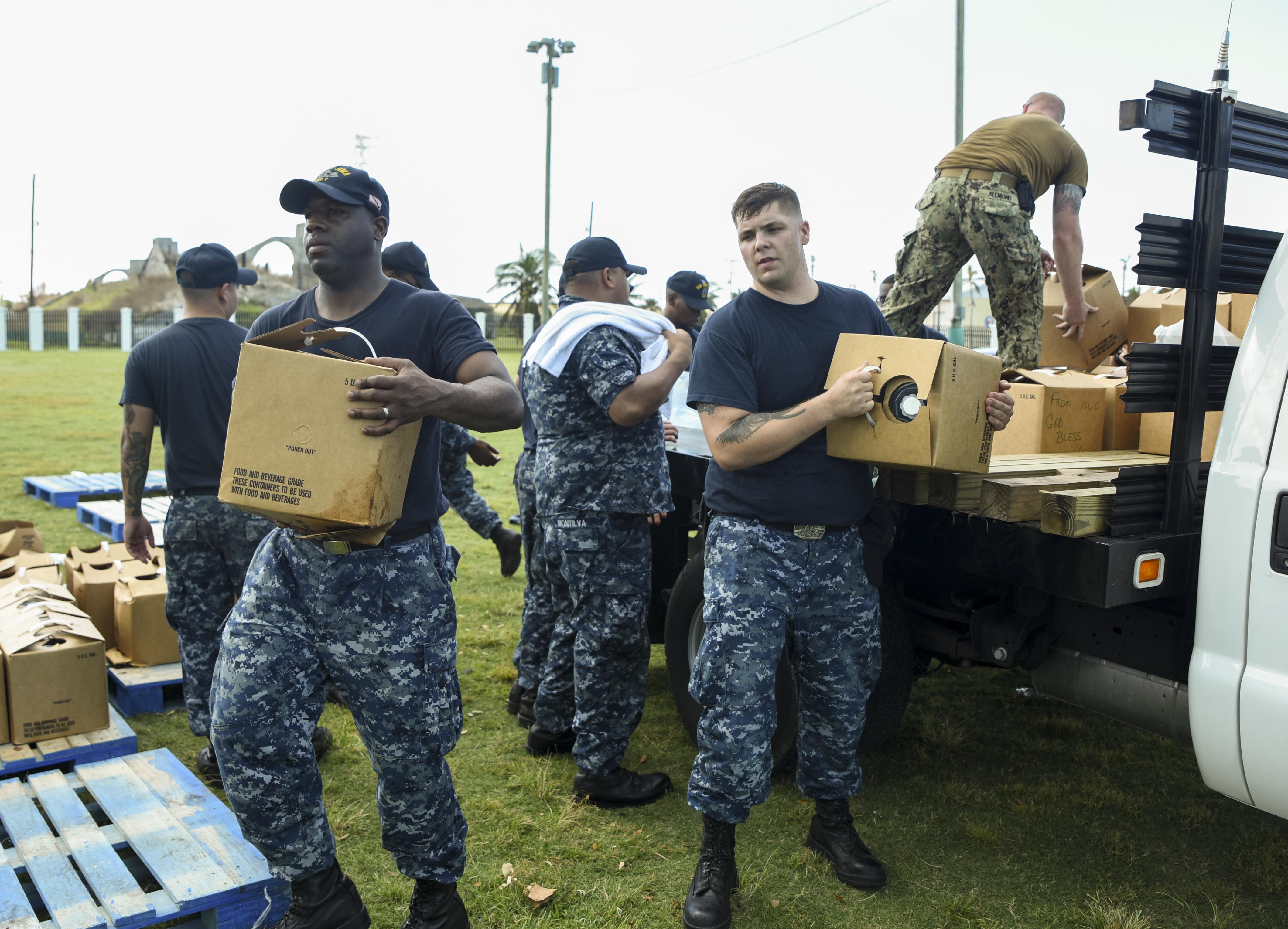 Iwo Jima, New York Wrap Up Recovery Efforts in Key West > United States ...