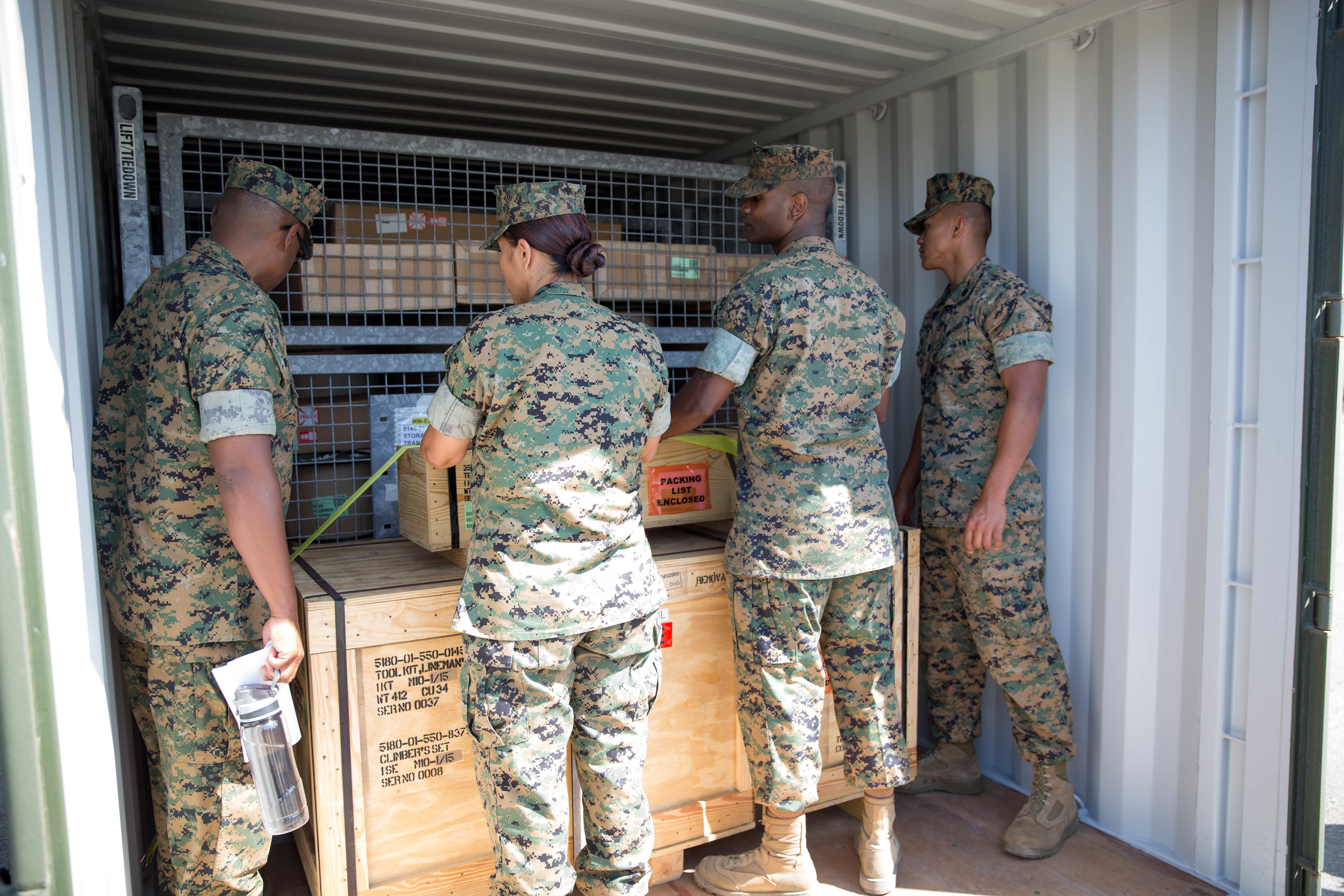 Box Em Up, Ship Em Out > I Marine Expeditionary Force > Article