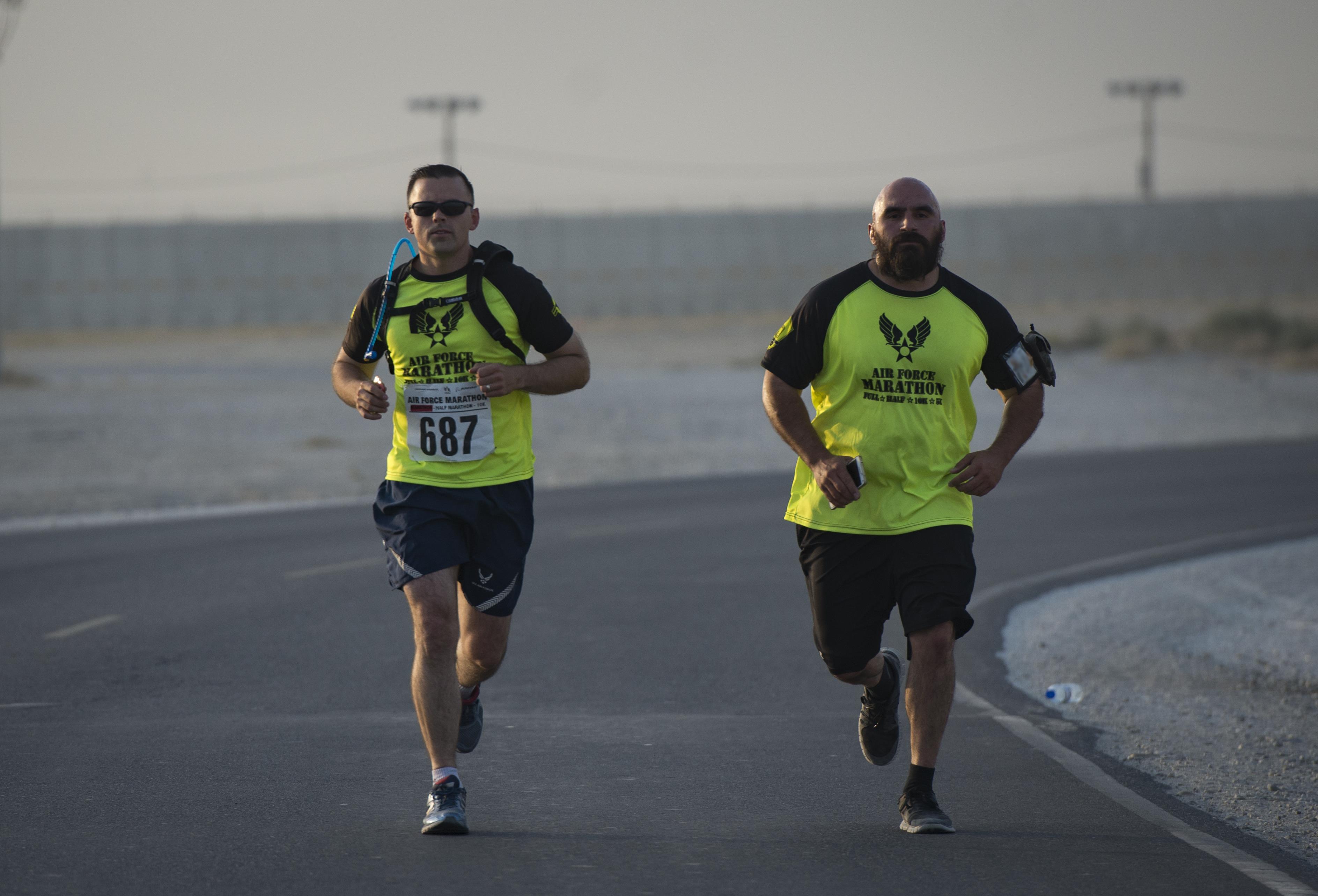 Deployed Airmen prepare, compete in Air Force Marathon > U.S. Air ...