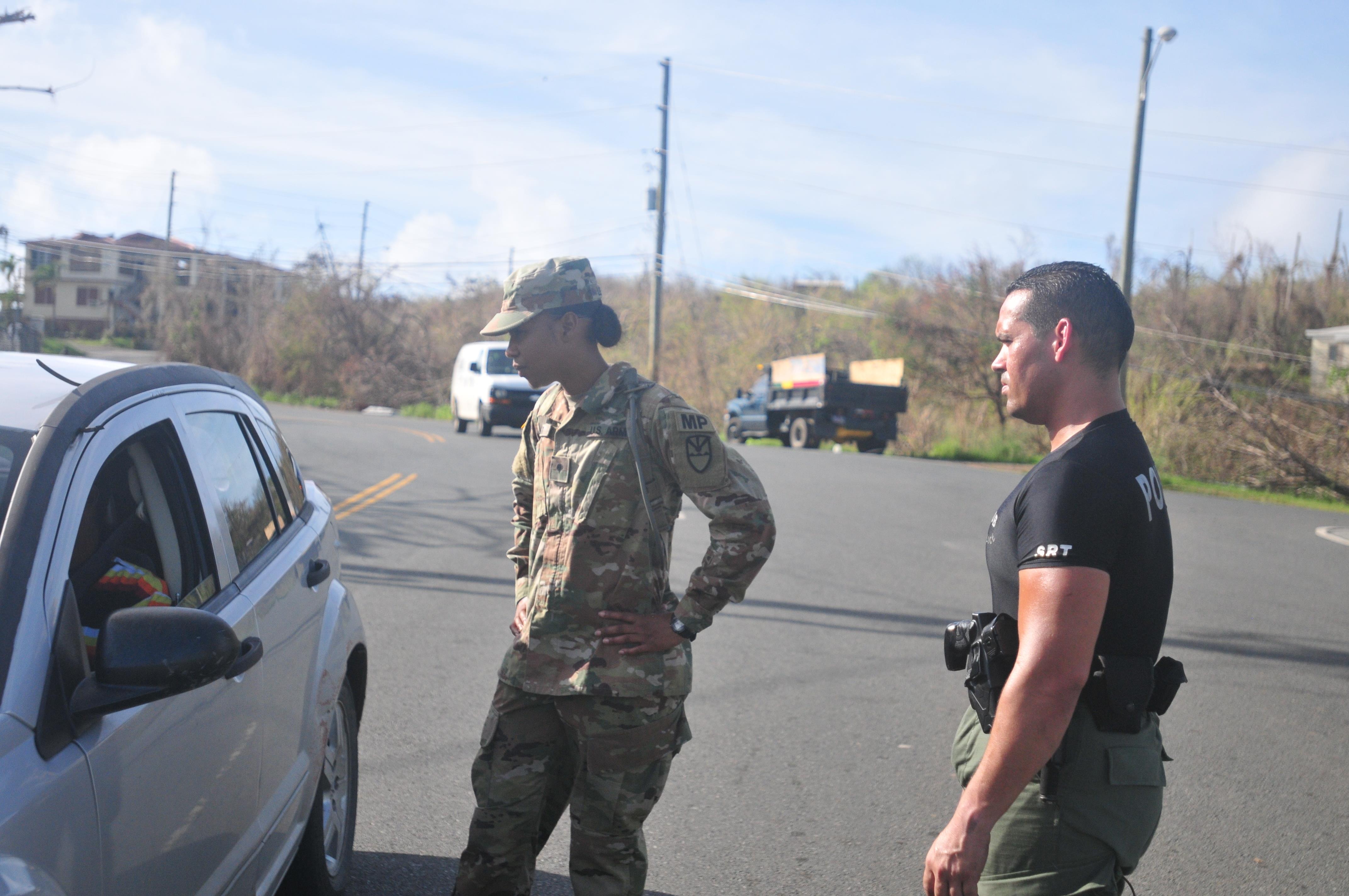 Virgin Islands National Guard assists police with traffic patrol ...