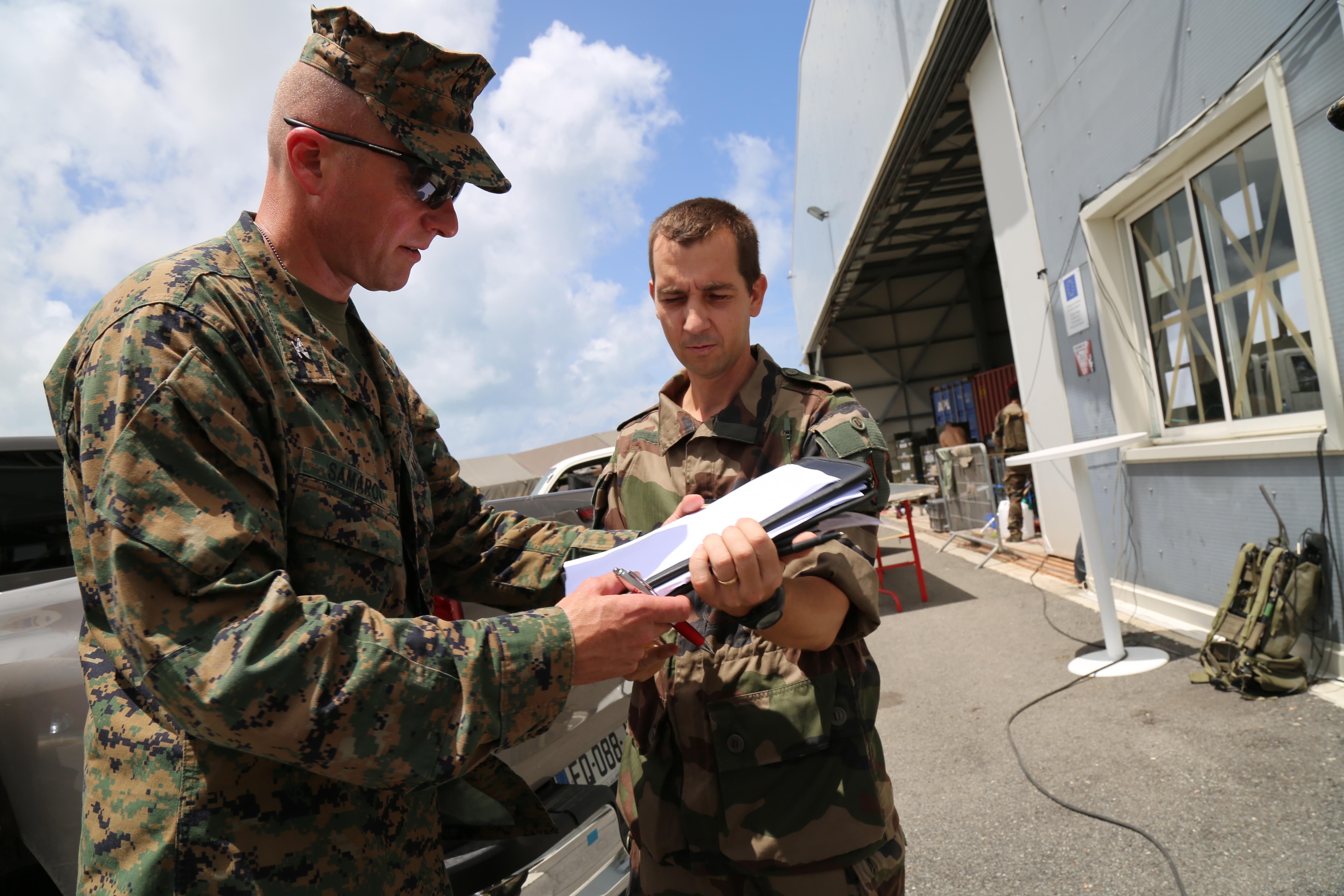 JTF - Leeward Islands helps St. Martin recover from hurricane