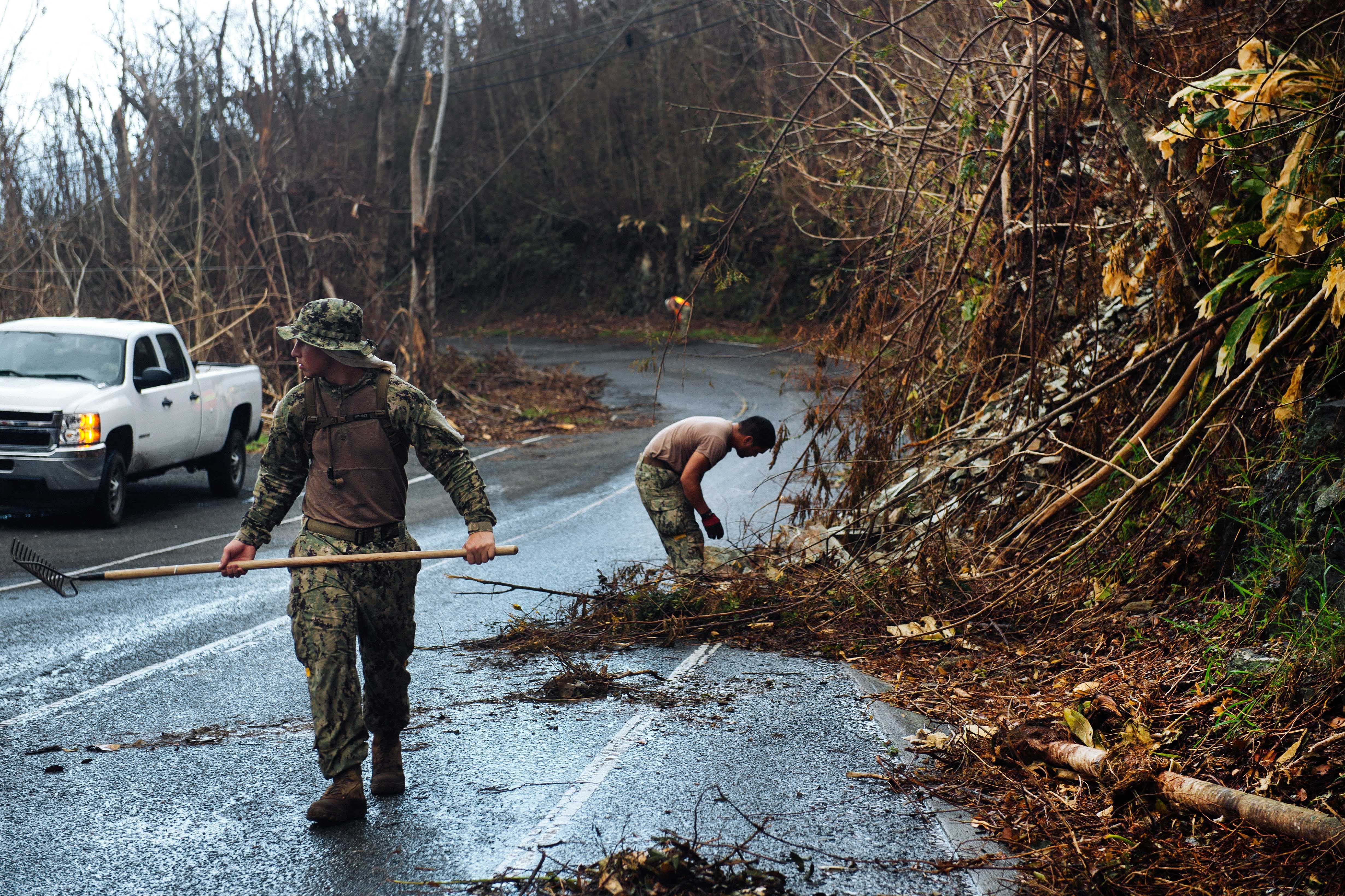 Clearing Roadways