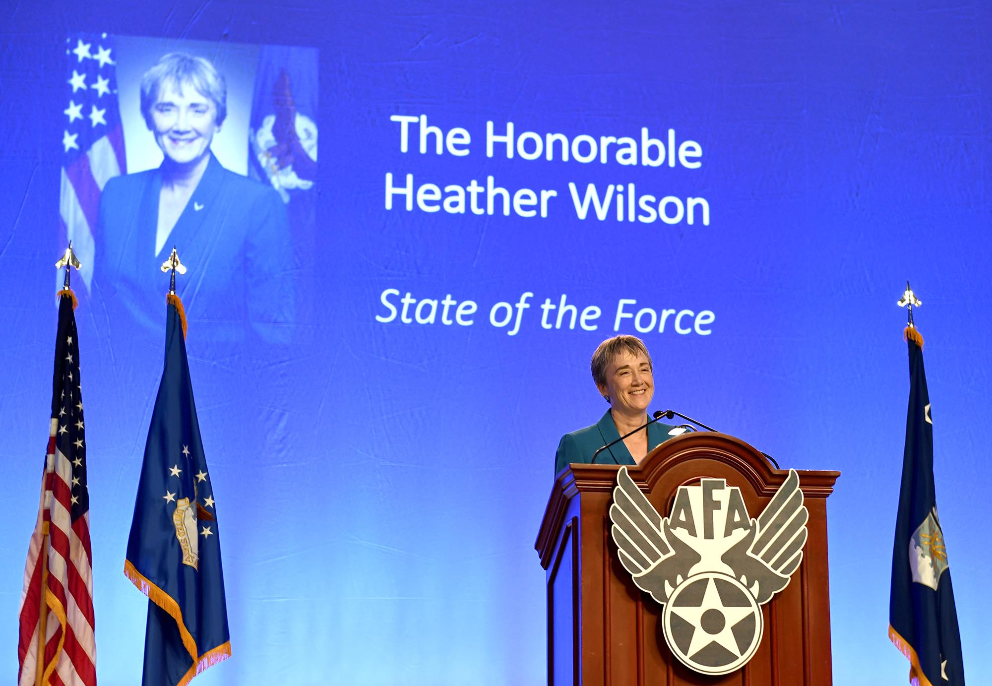 SecAF outlines Air Force priorities during speech > Air University (AU ...