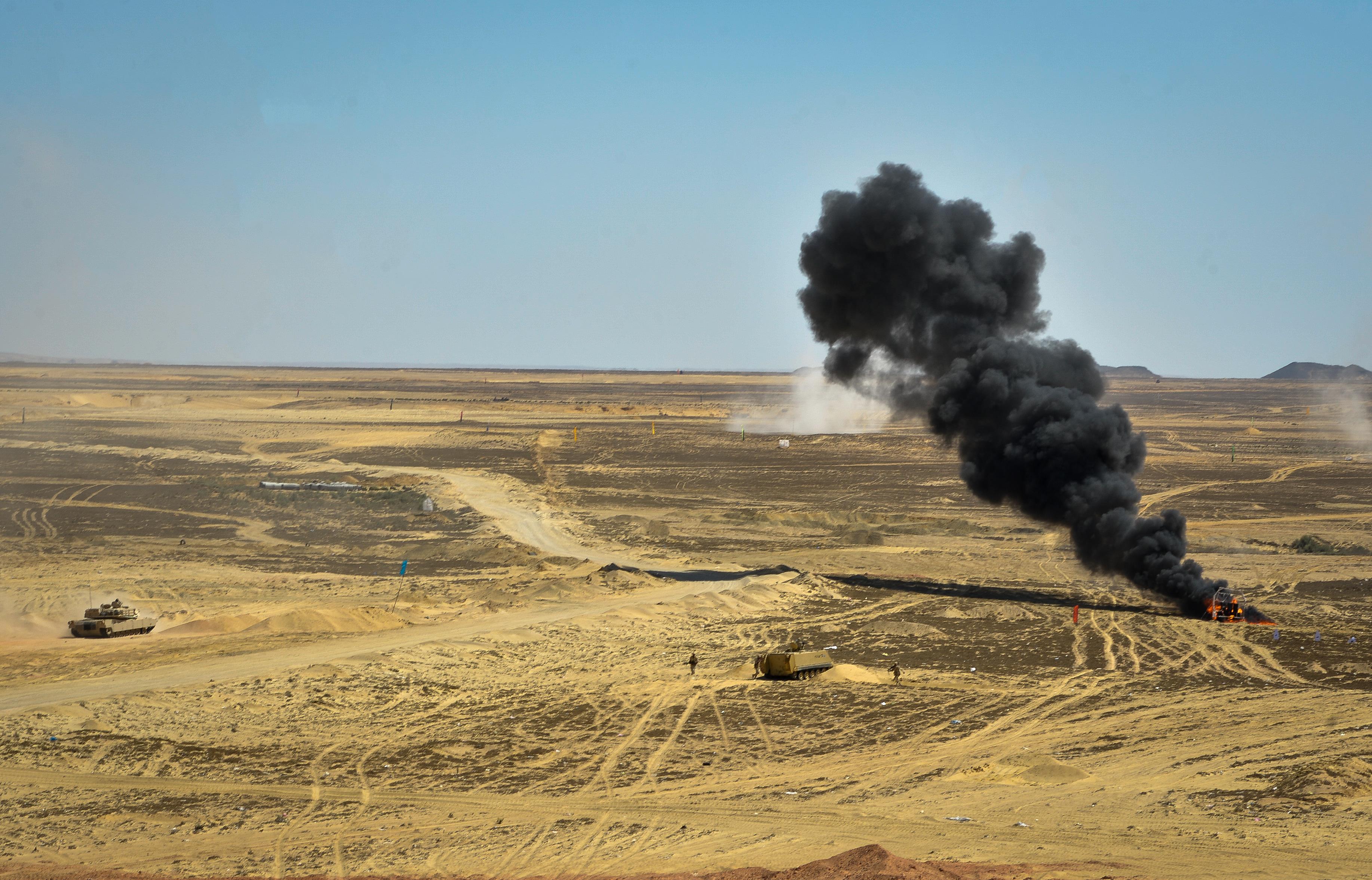 U.S., Egypt conduct field training during Bright Star 17