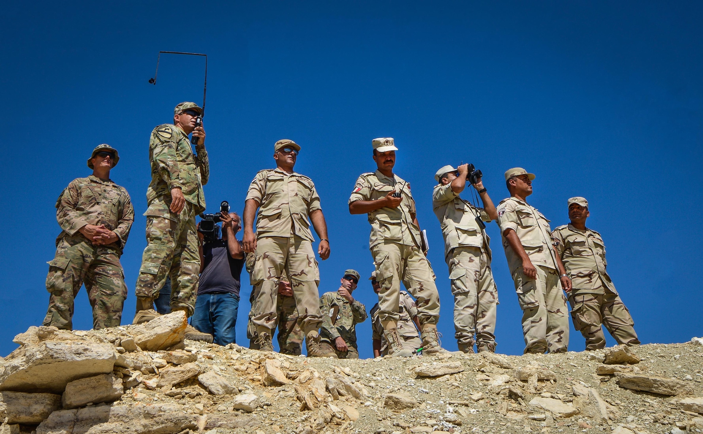 U.S., Egypt conduct field training during Bright Star 17