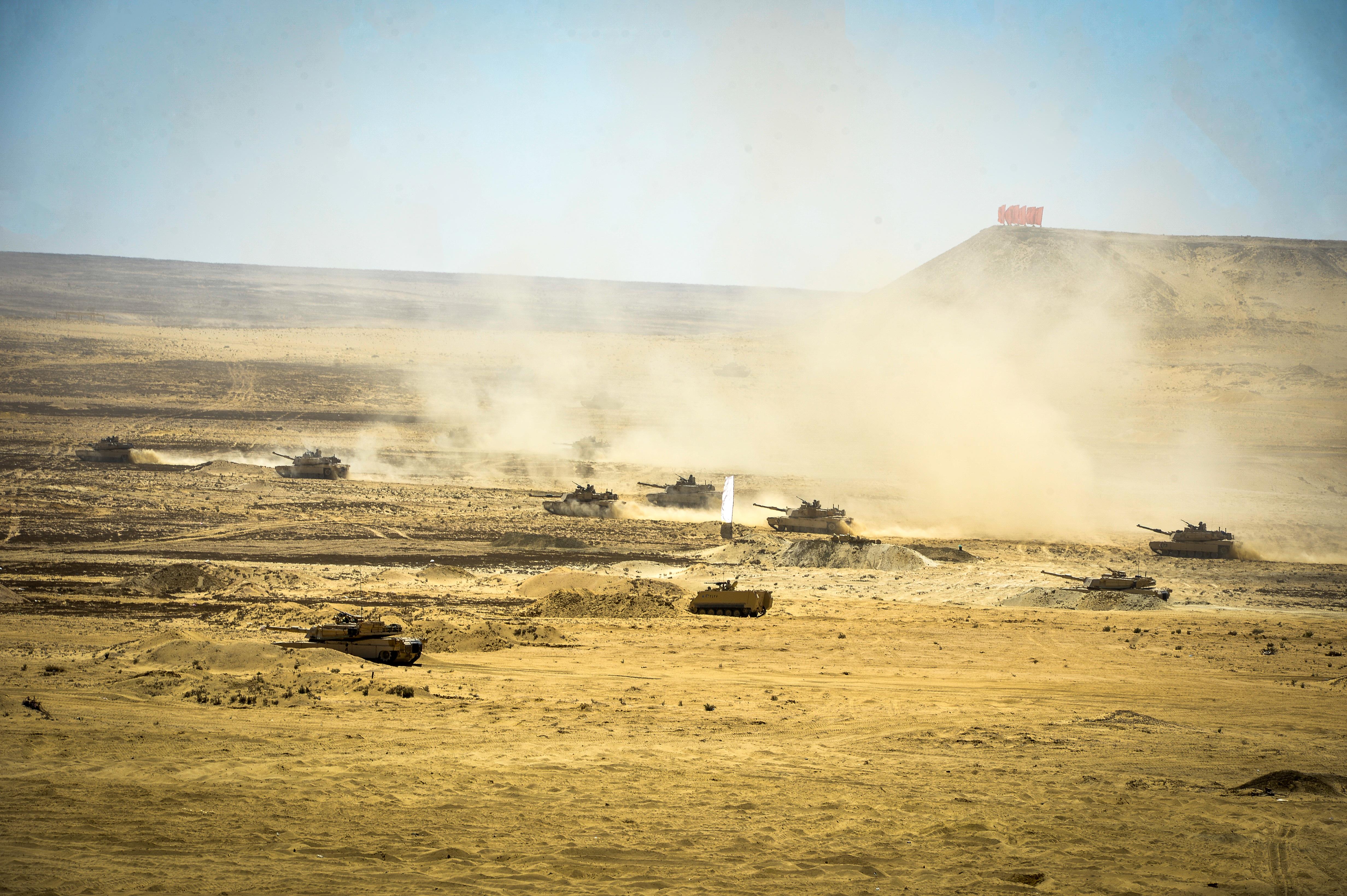 U.S., Egypt conduct field training during Bright Star 17