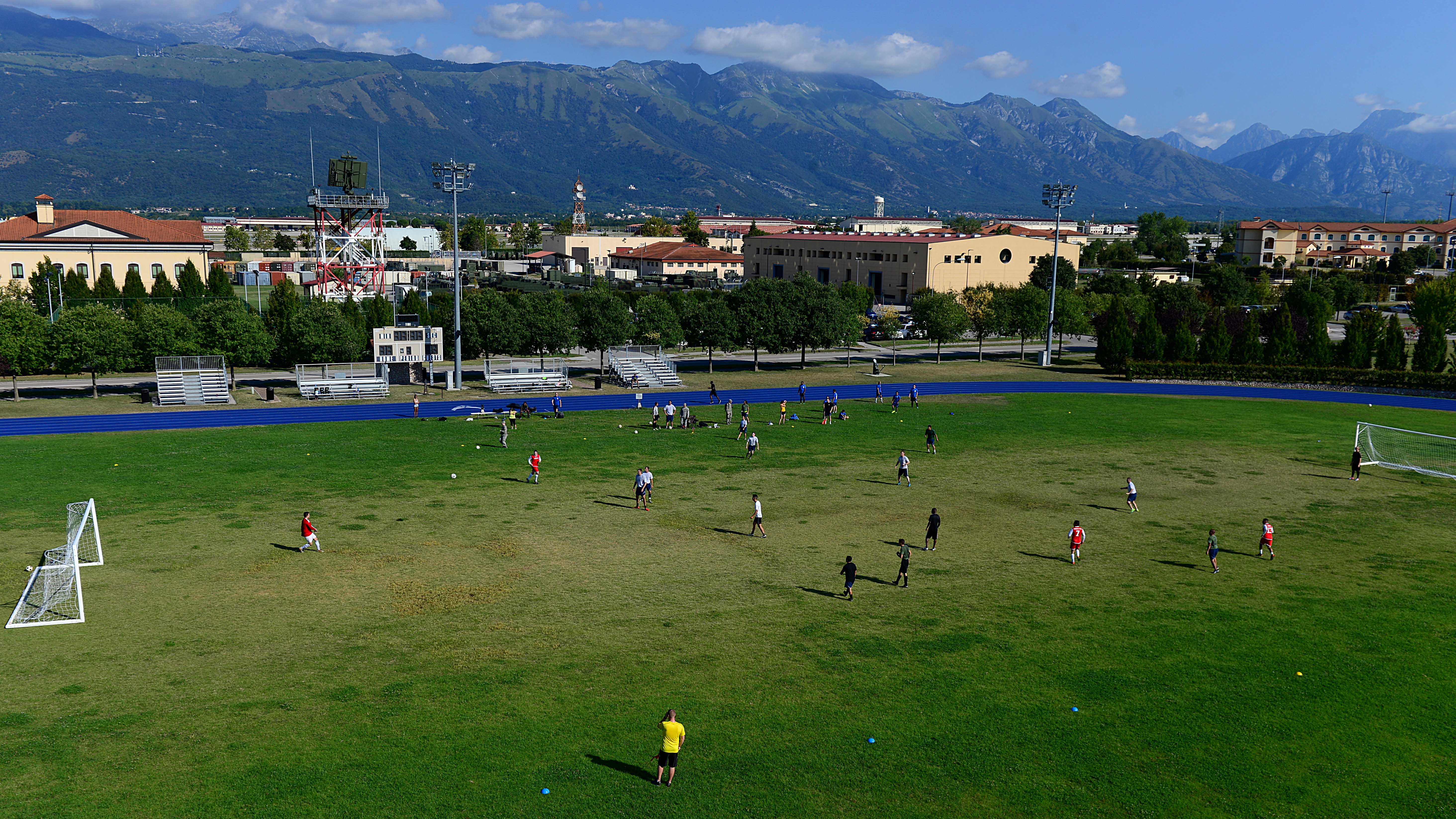 Aviano sports day ends in a win