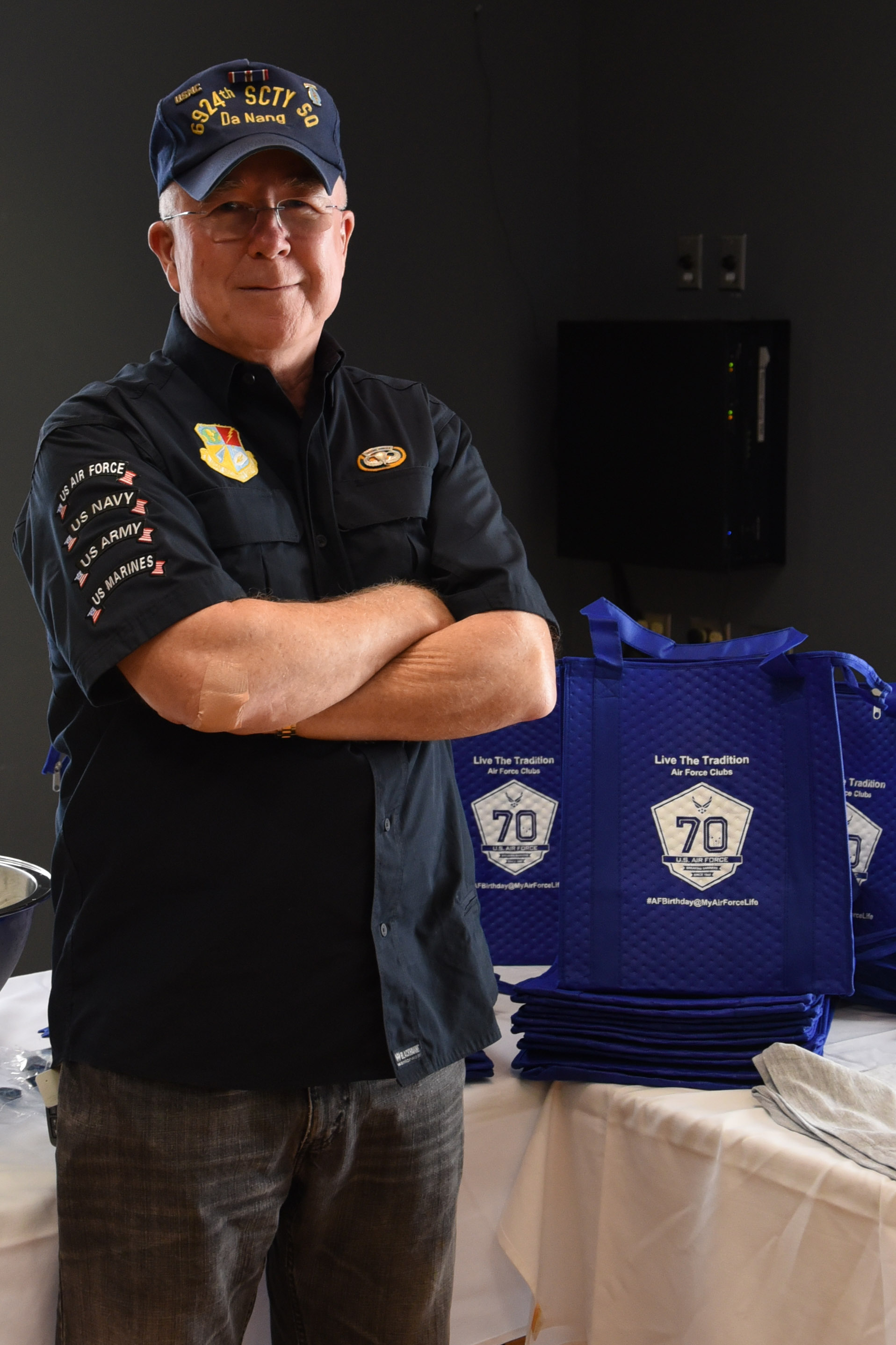 Unique guest visits during Air Force's 70th Birthday celebration ...