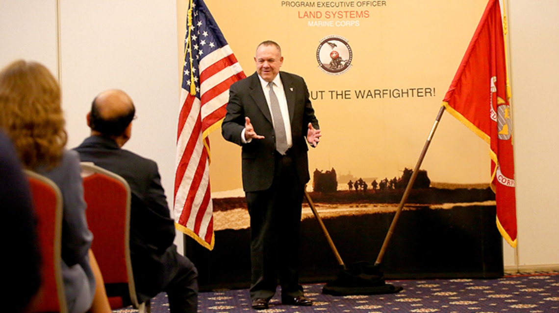 Corps only PEO inducted into Senior Executive Service > Marine Corps ...