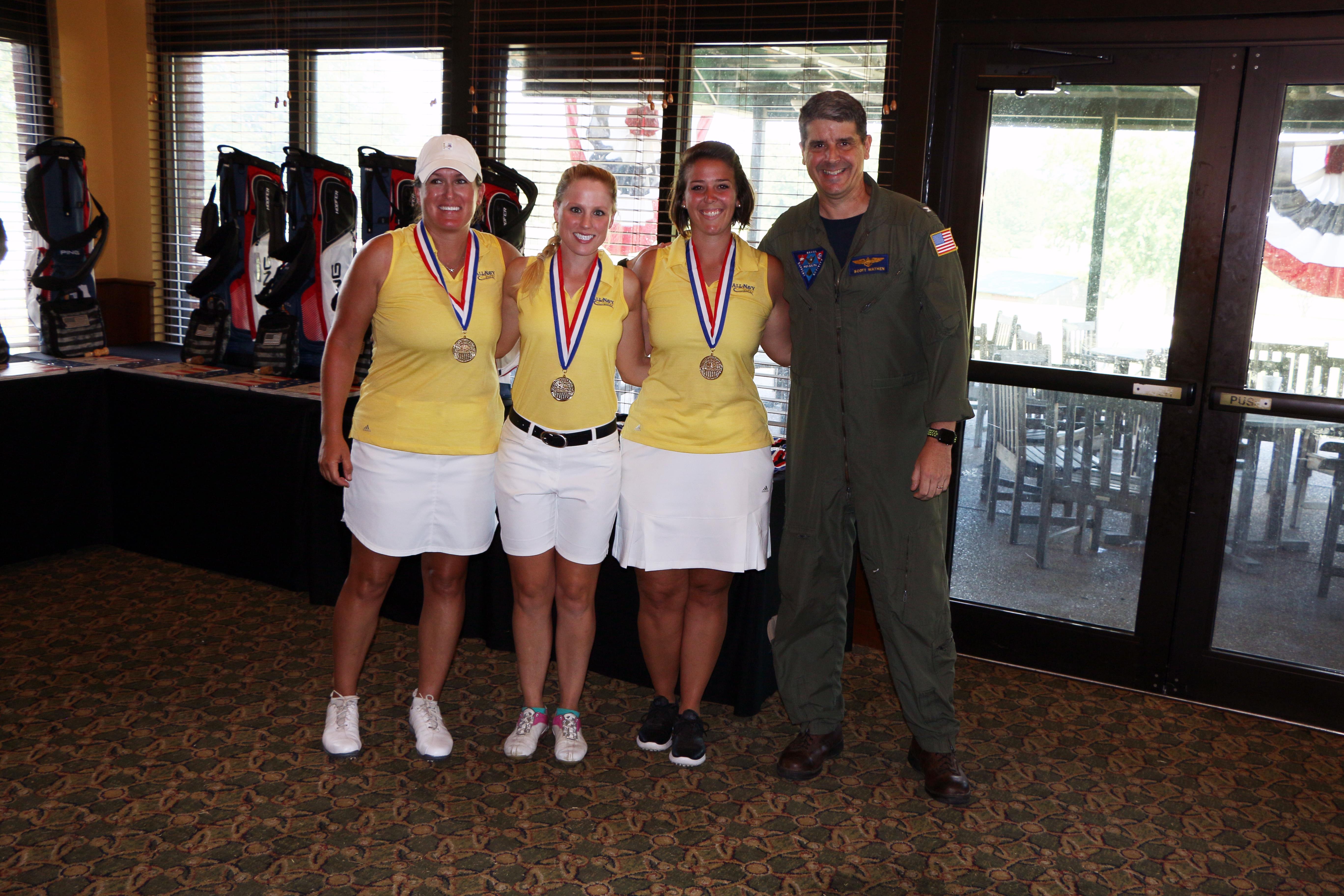 Navy Women and Air Force Men take Armed Forces Golf Gold > Armed Forces ...