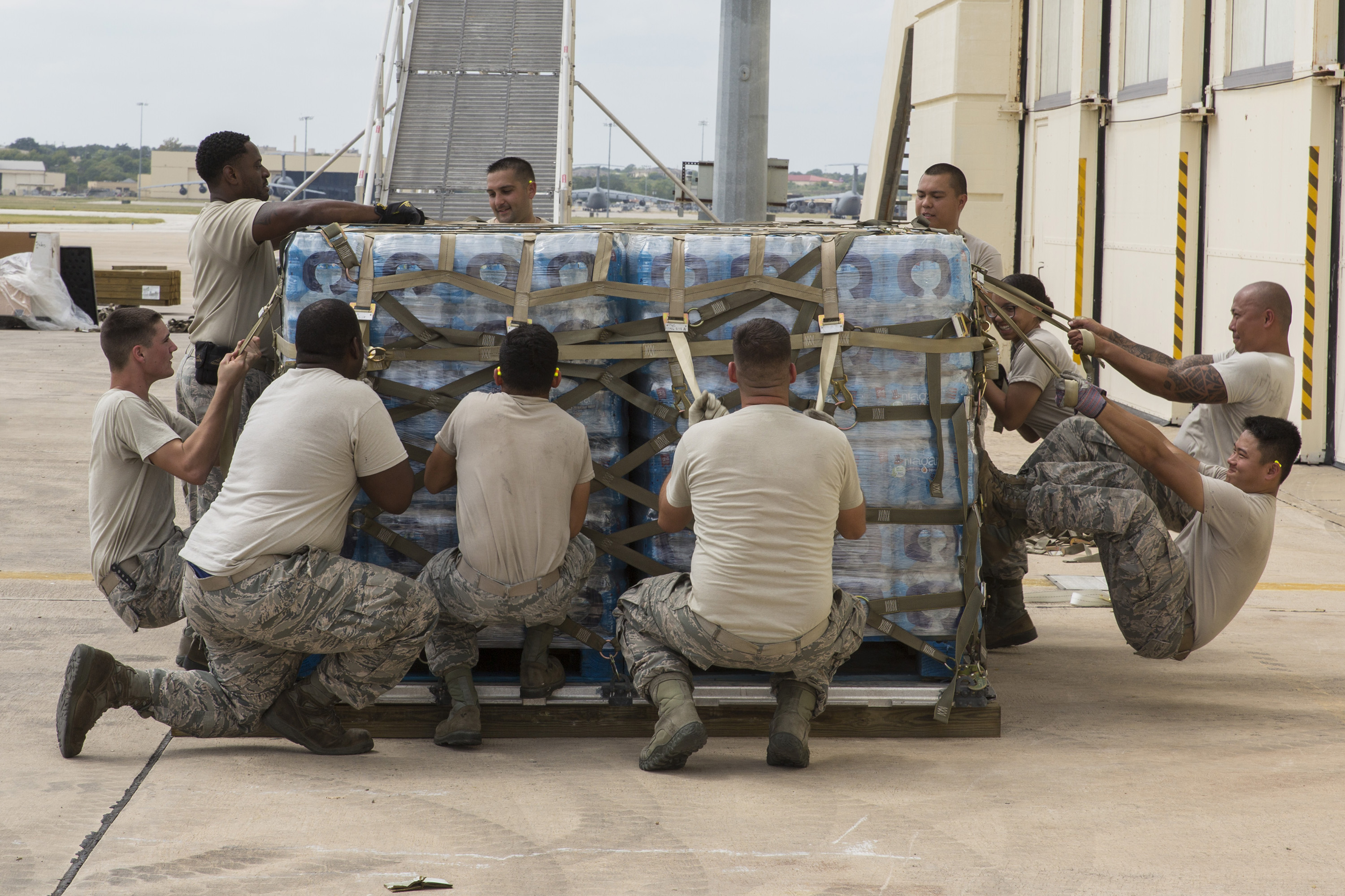 JBSA volunteers aid in Hurricane Maria relief efforts