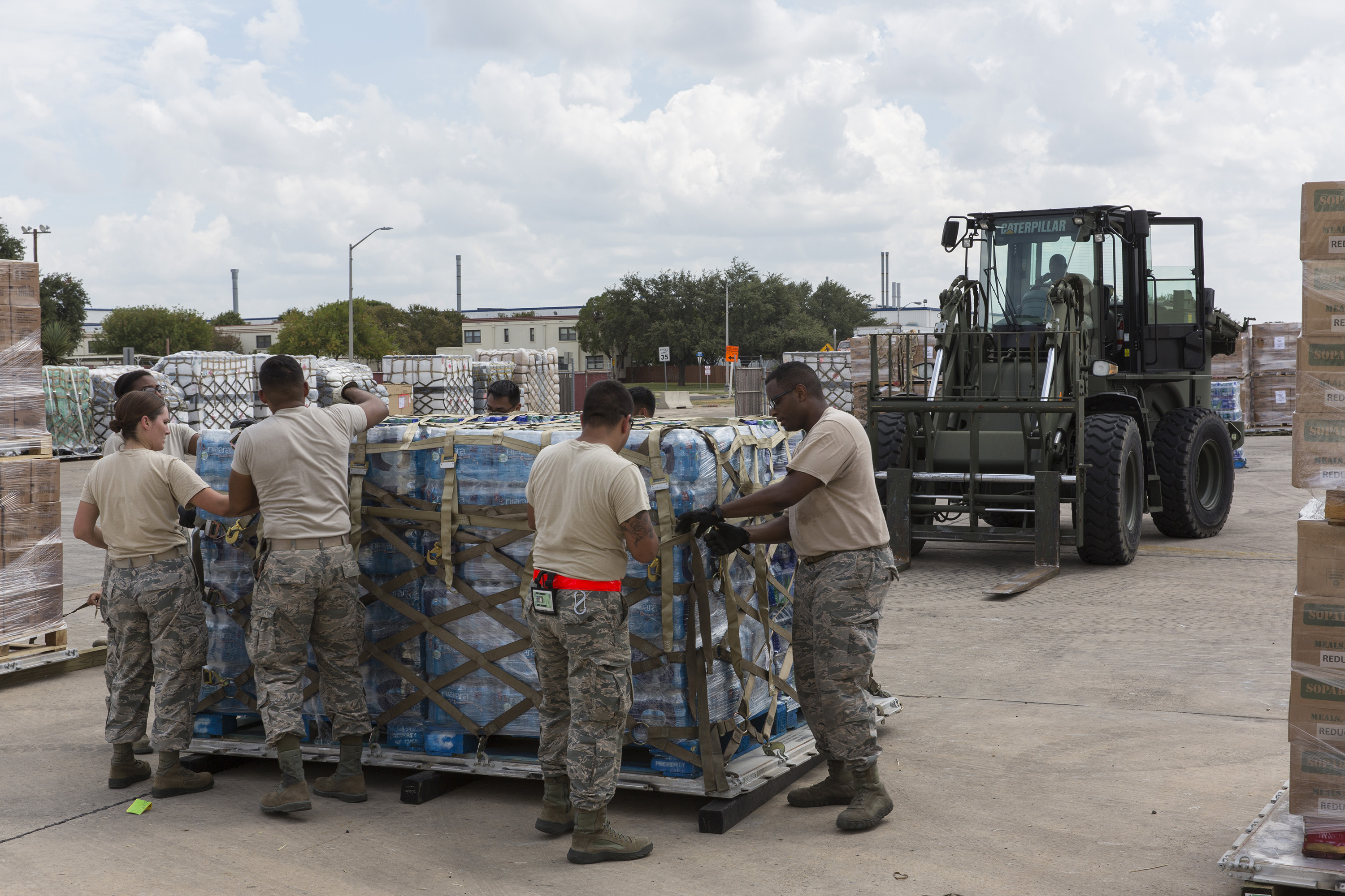 JBSA volunteers aid in Hurricane Maria relief efforts