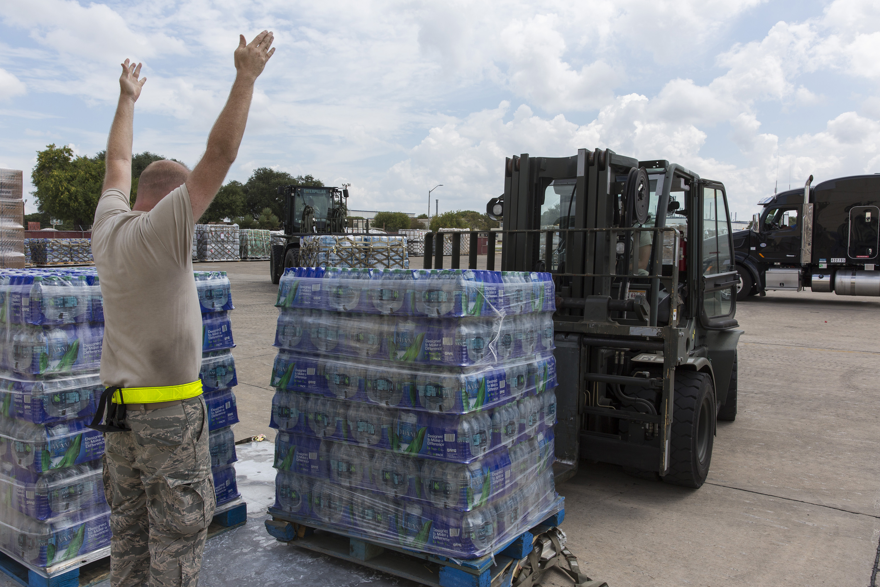 JBSA volunteers aid in Hurricane Maria relief efforts