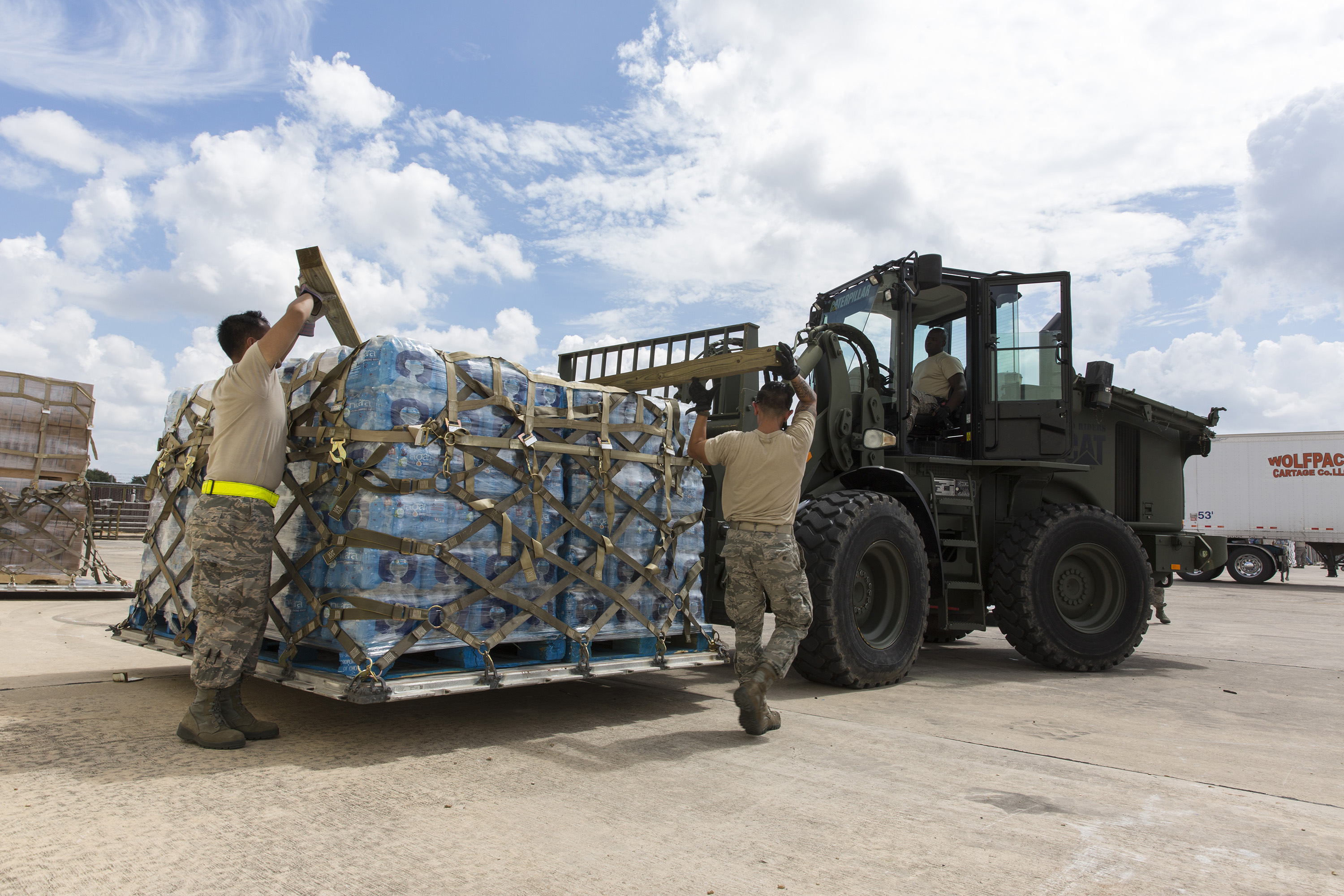 JBSA volunteers aid in Hurricane Maria relief efforts