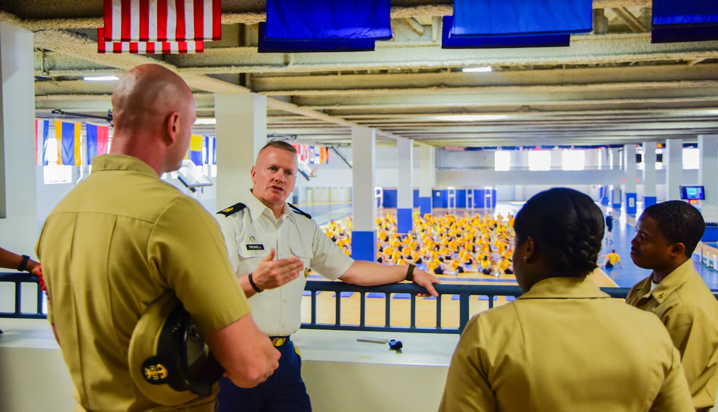 CSM Troxell Serves as Reviewing Officer at Recruit Training Command ...