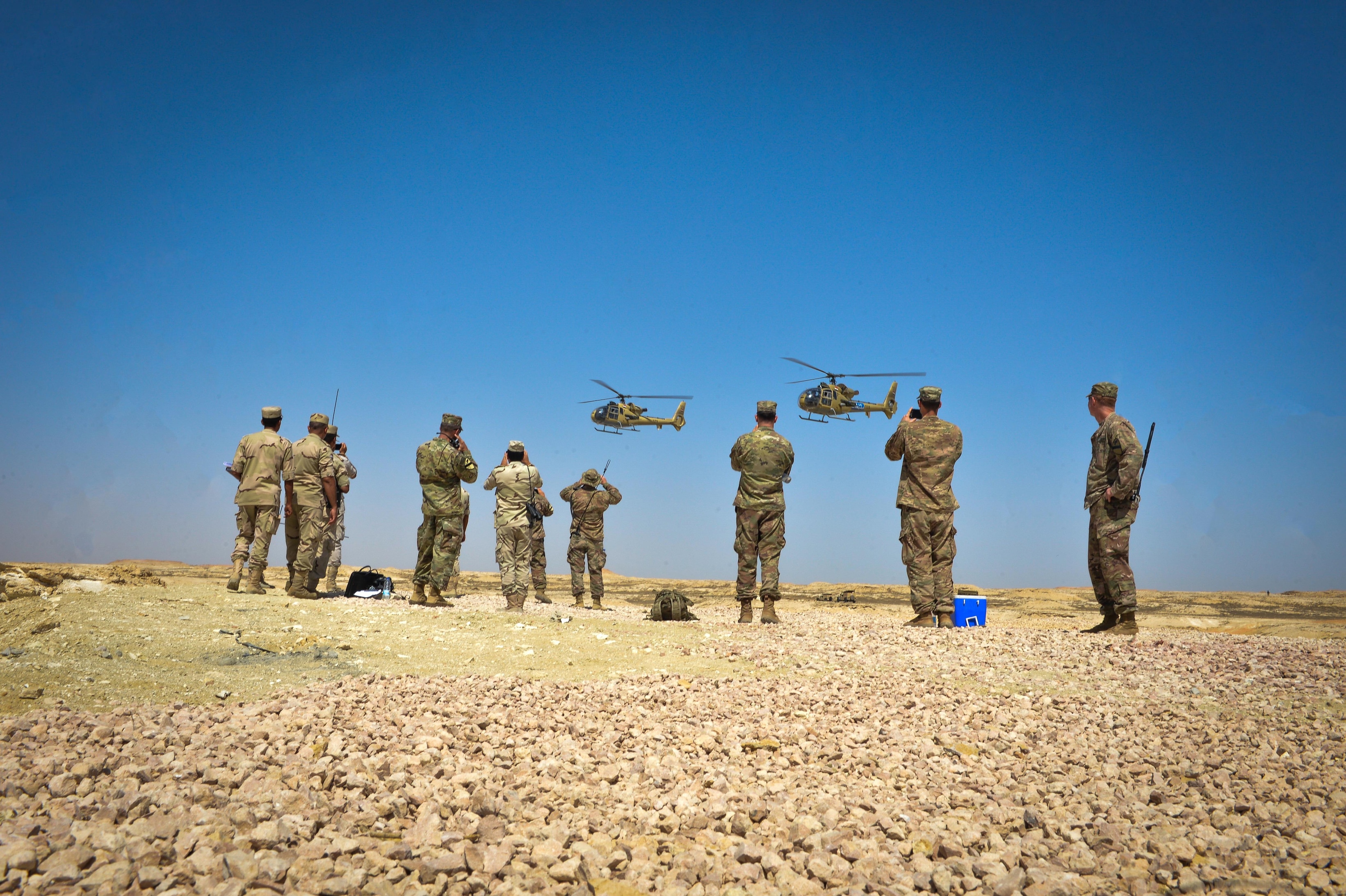 U.S, Egypt conduct Bright Star 17 CALFEX
