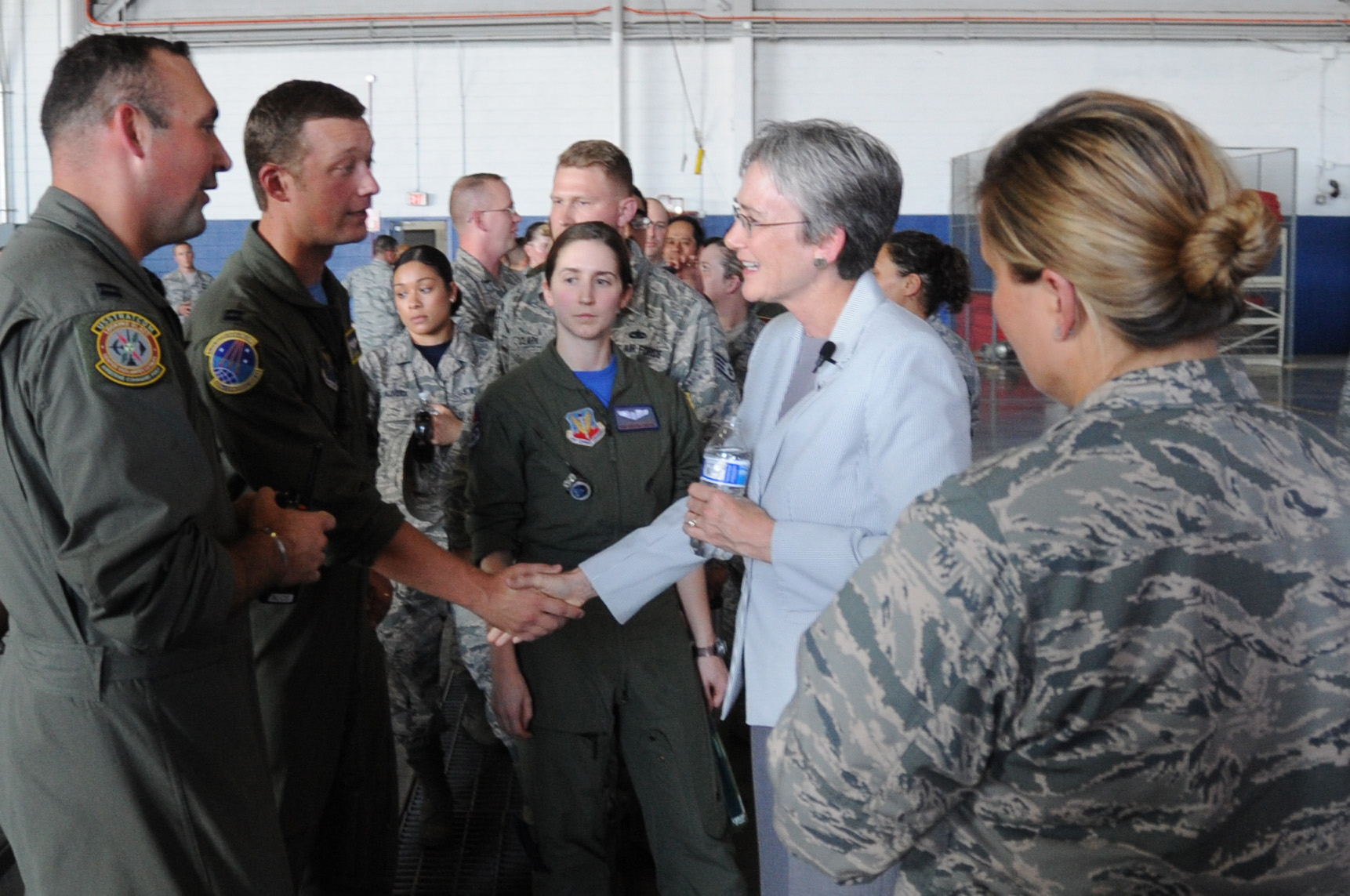 SECAF visits OFFUTT AFB