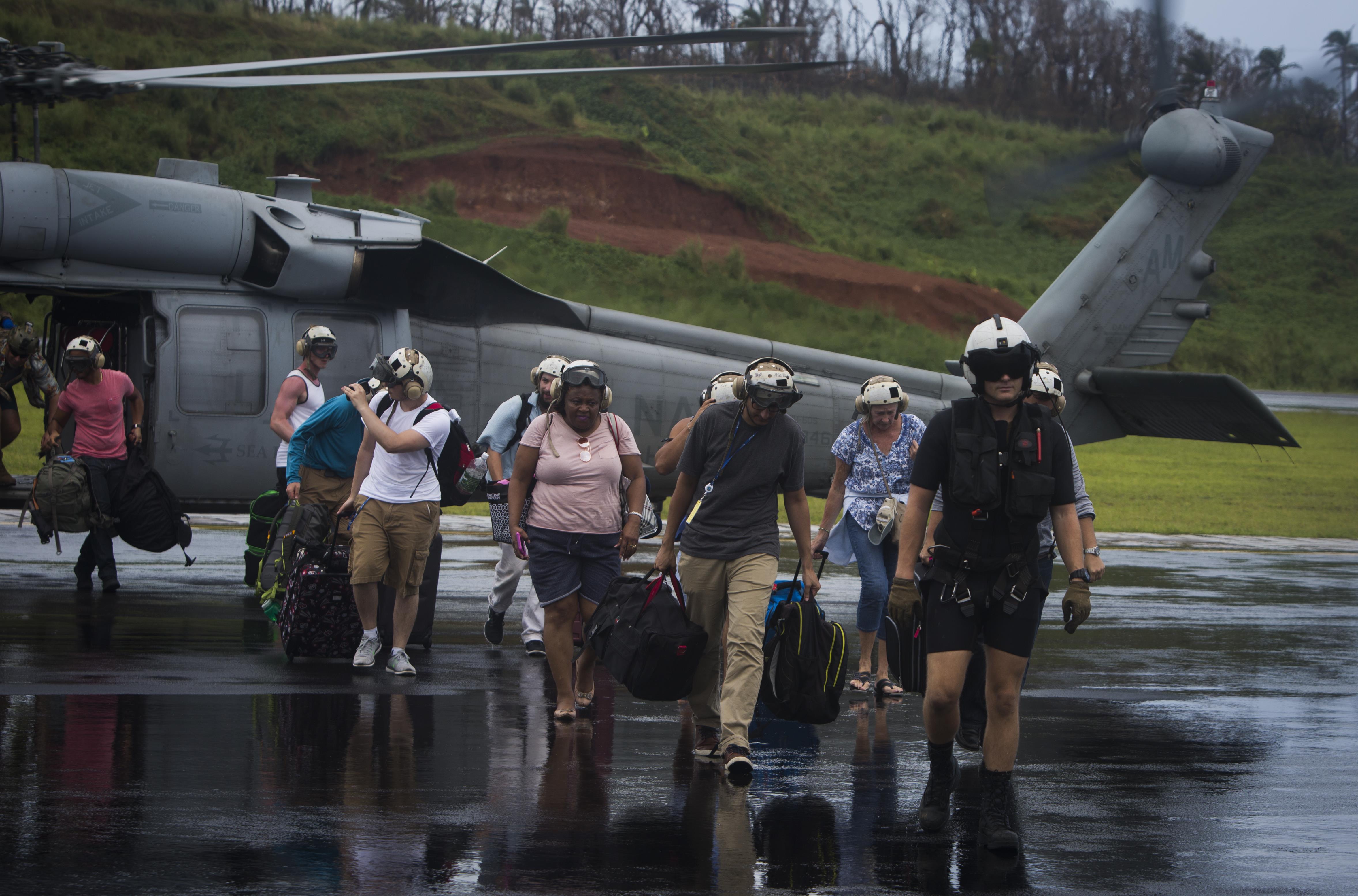 Joint Task Force - Leeward Islands begins evacuation of U.S. citizens ...