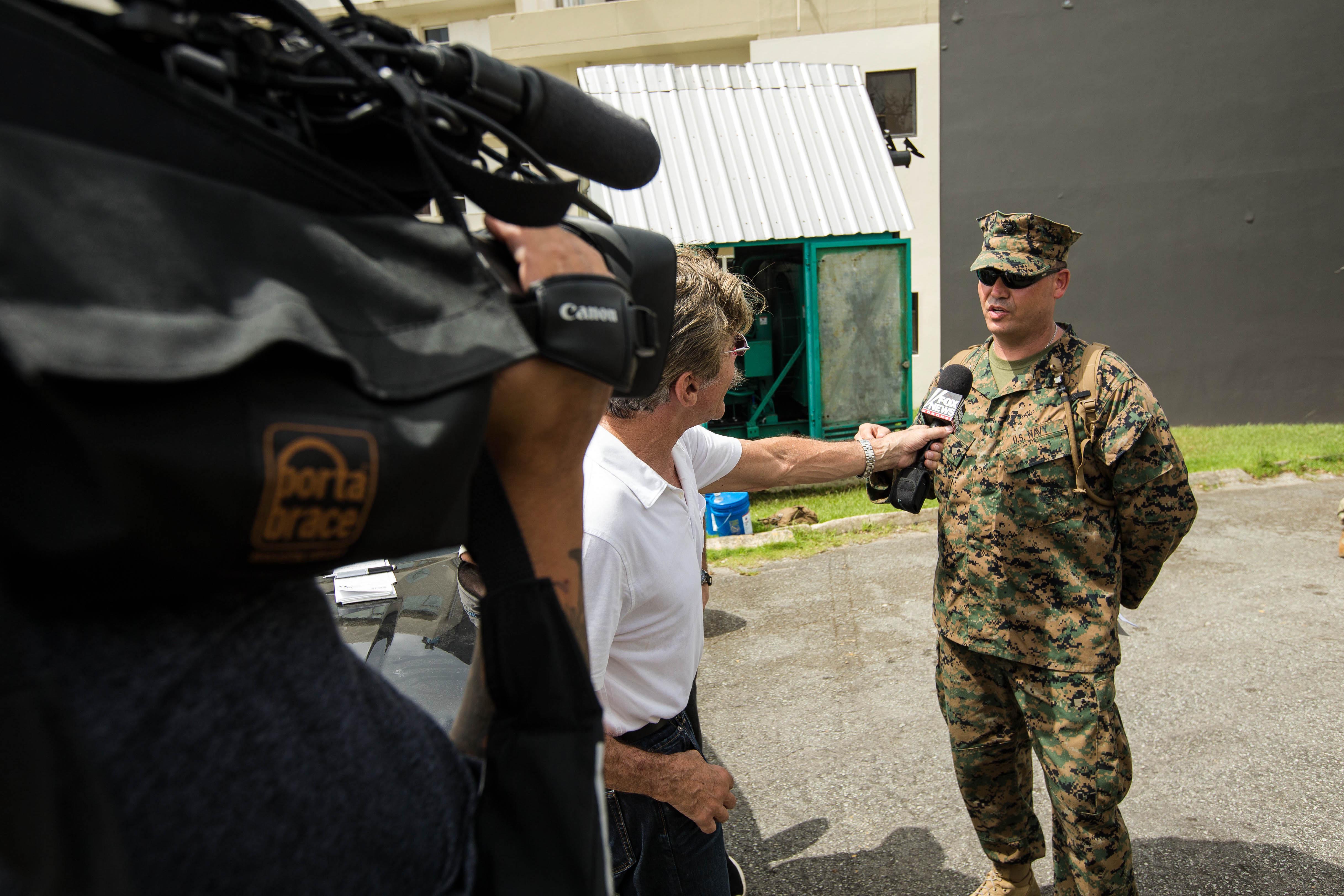 U.S. Marines, Sailors assess hospitals, provide support in Puerto Rico