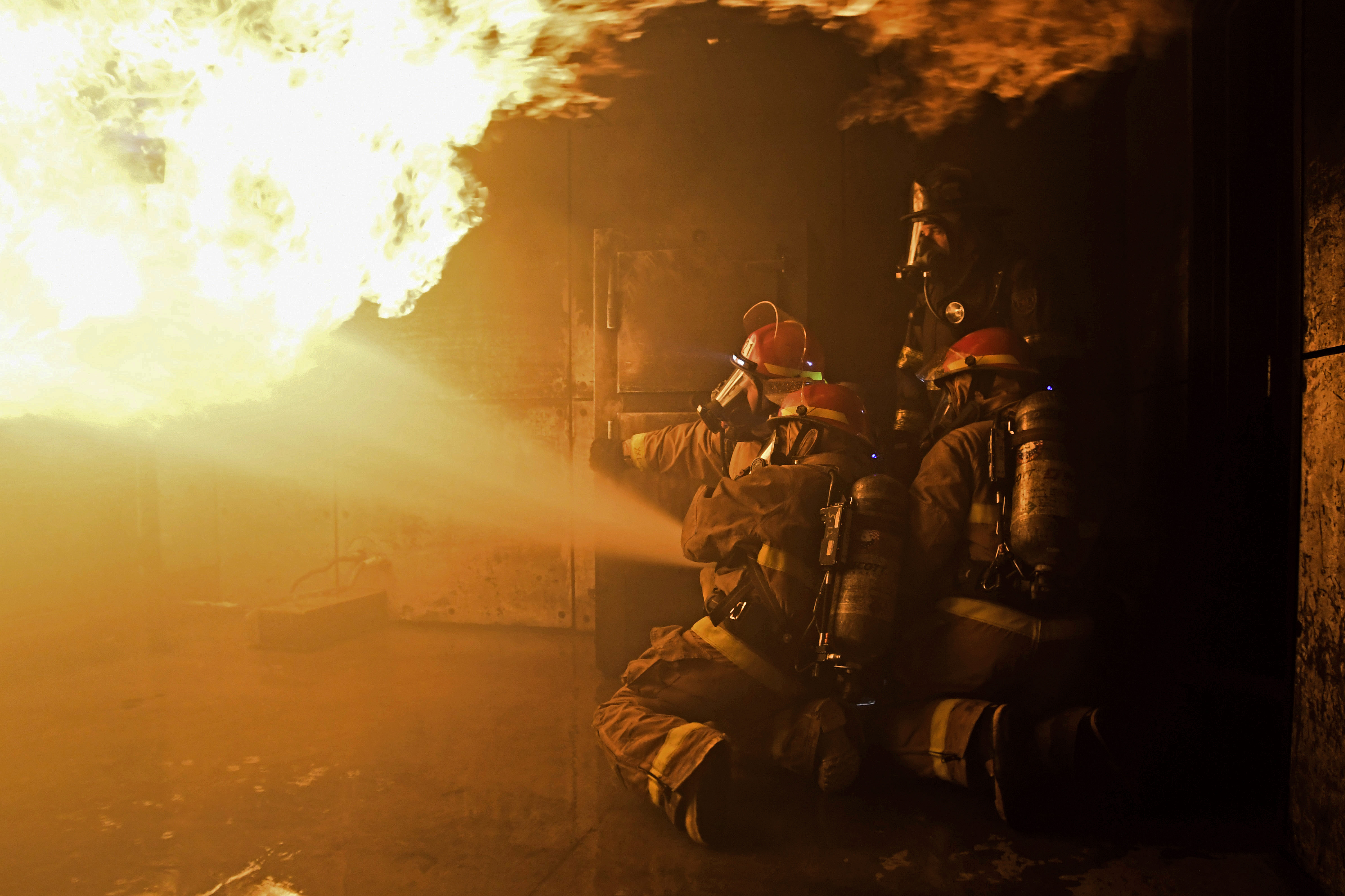 Simulated Fire