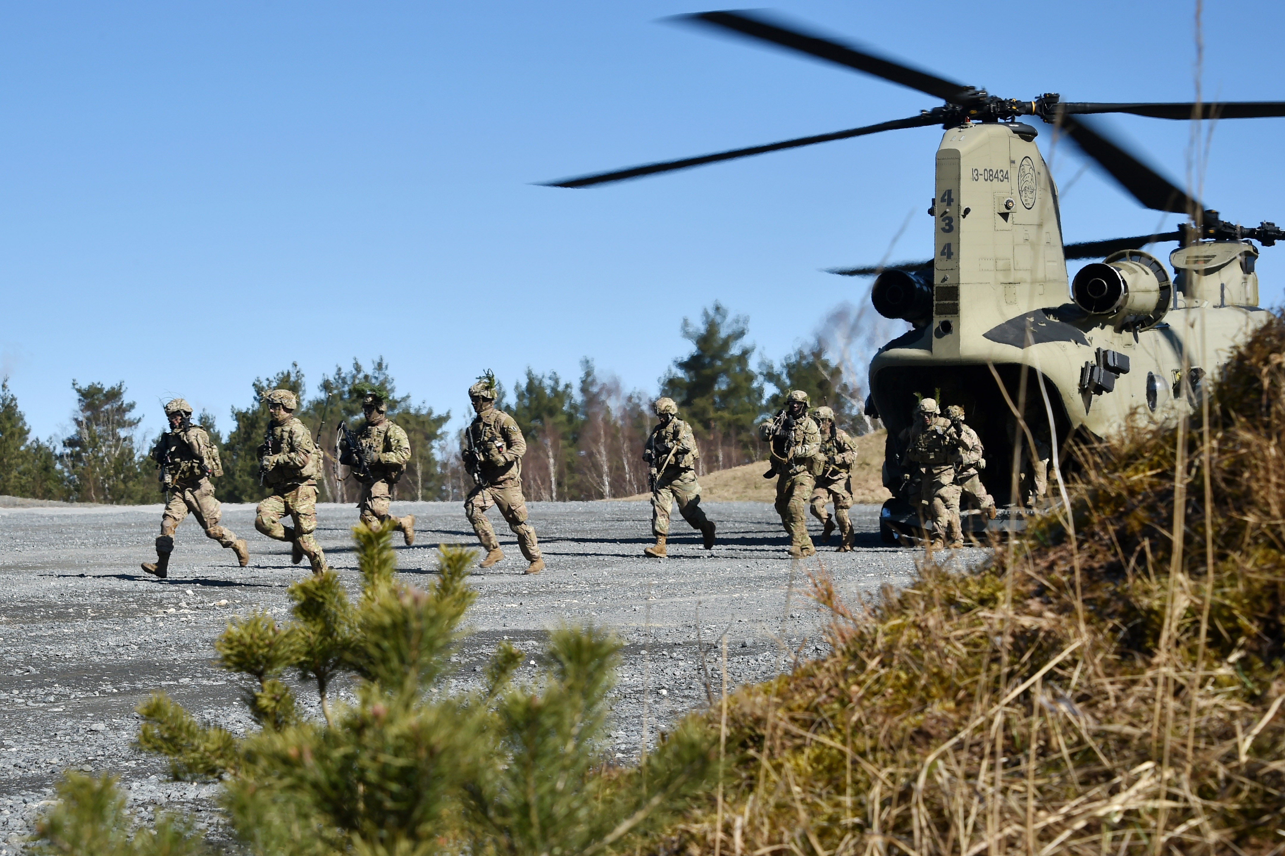 Disembarking Soldiers | U.S. Department of War