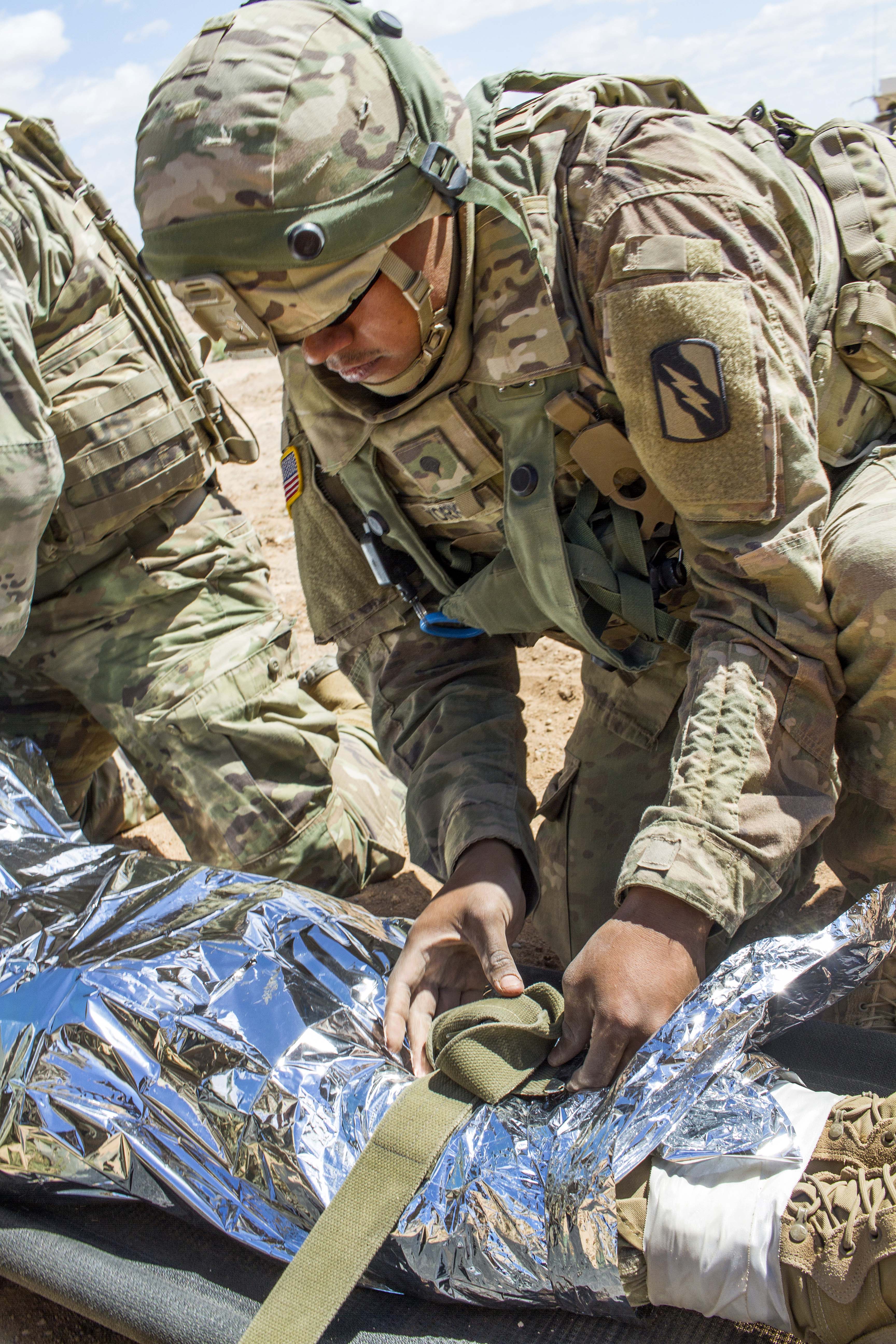Securing a Leg | U.S. Department of War