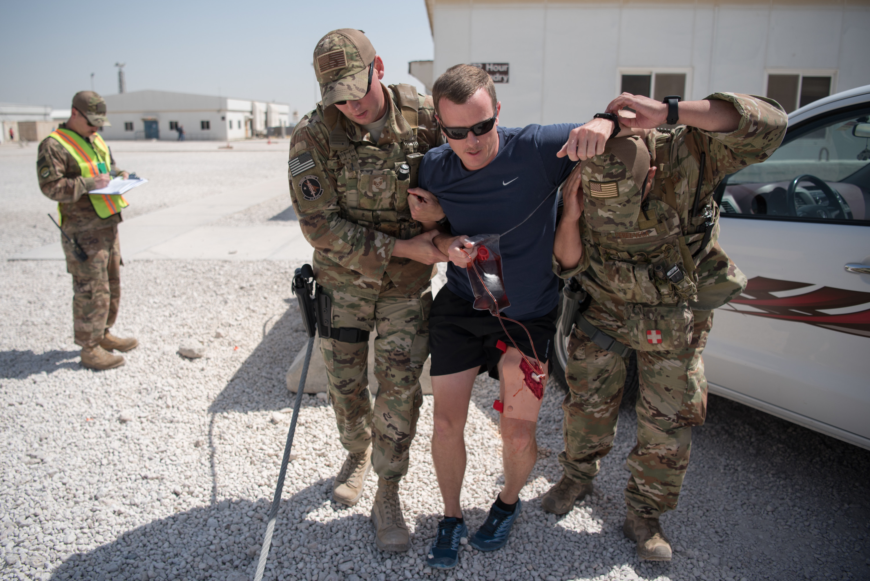 Exercise tests Airmen in attack notification response > U.S. Air Forces ...