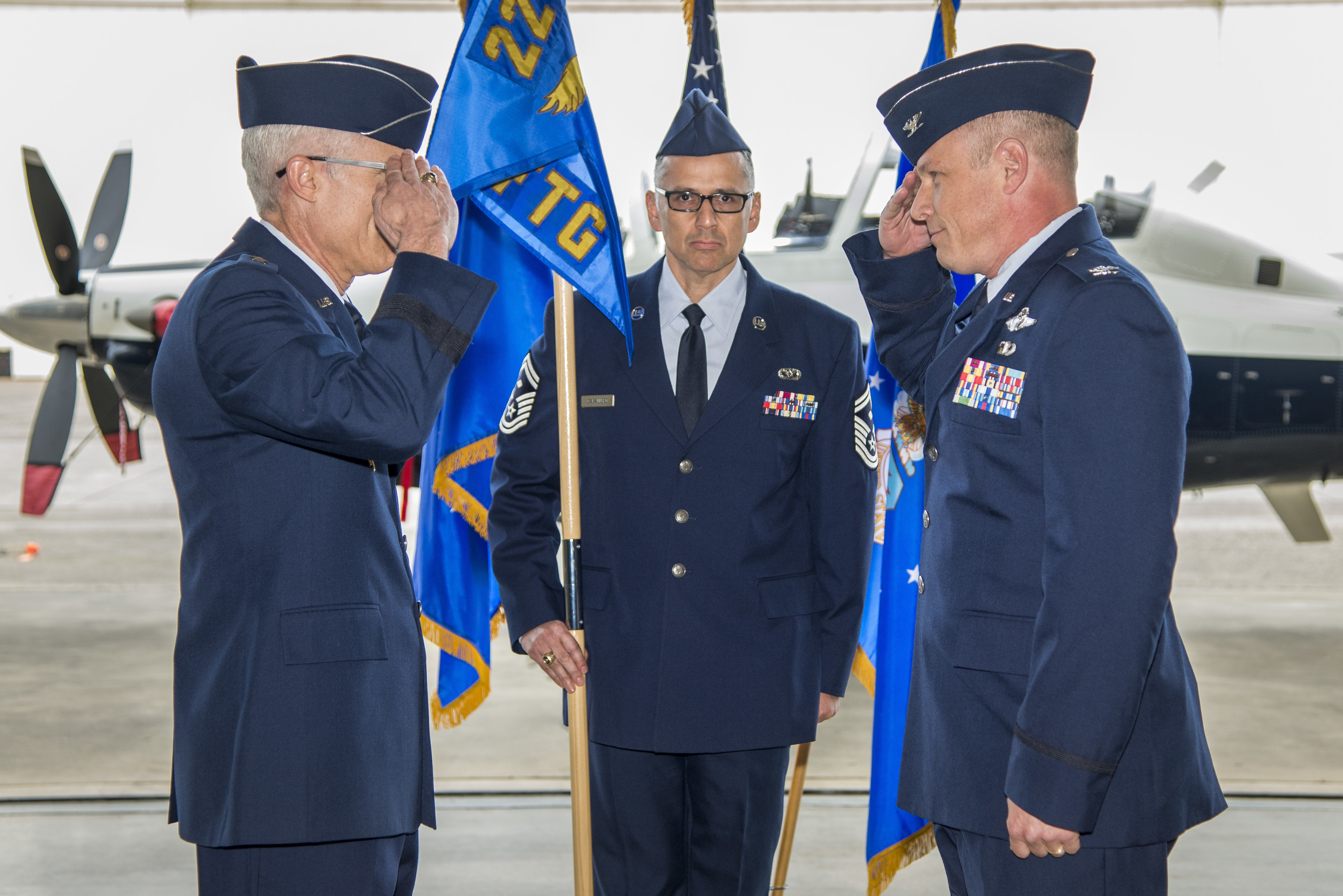 340th FTG welcomes new commander > 22nd Air Force > Article Display