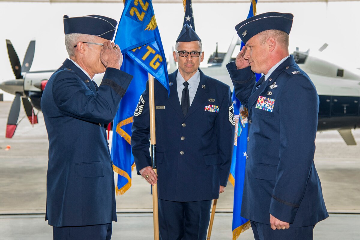 Duckworth assumes command of 340th FTG > 340th Flying Training Group ...