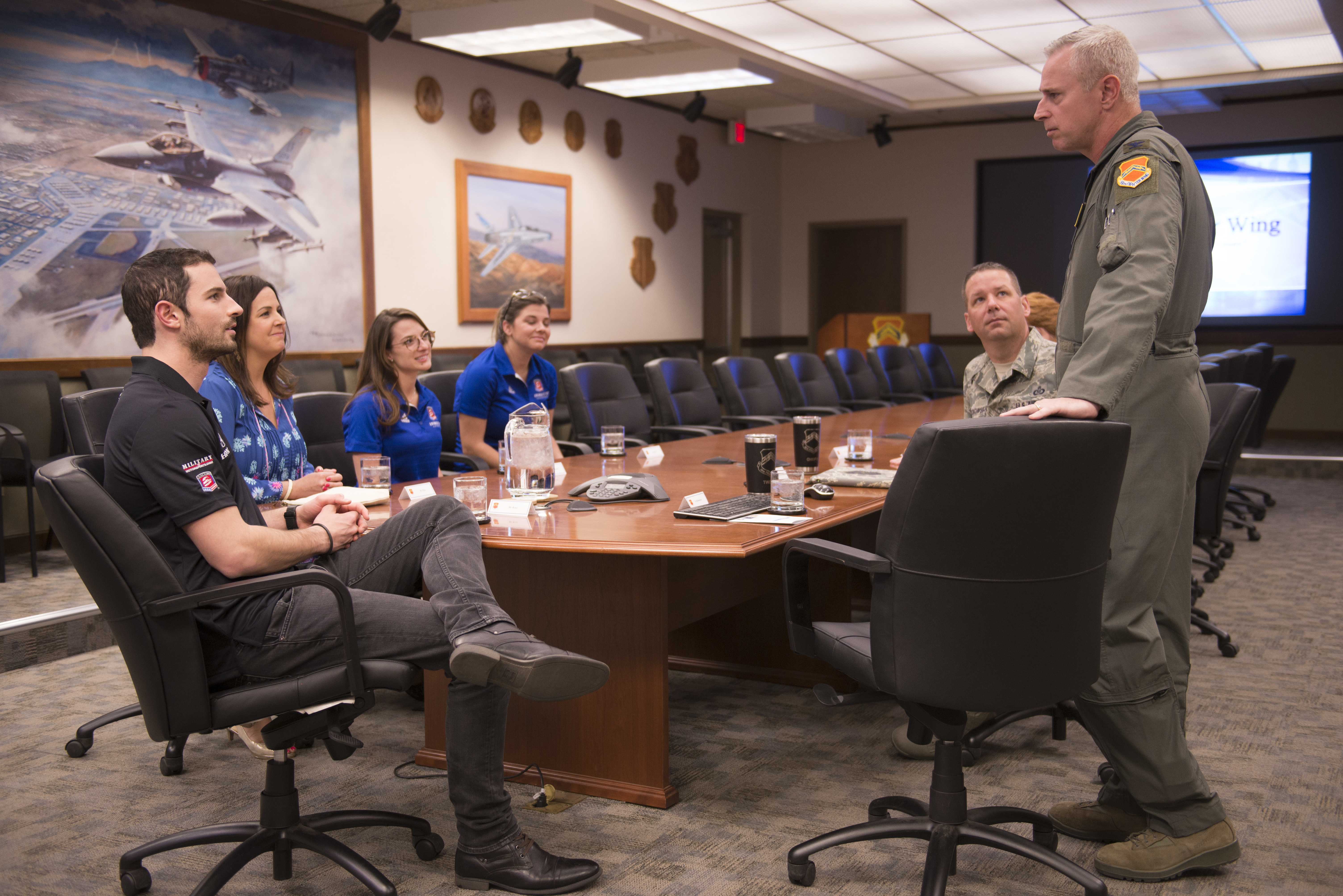 Andretti Autosport Visit > Luke Air Force Base > Article Display