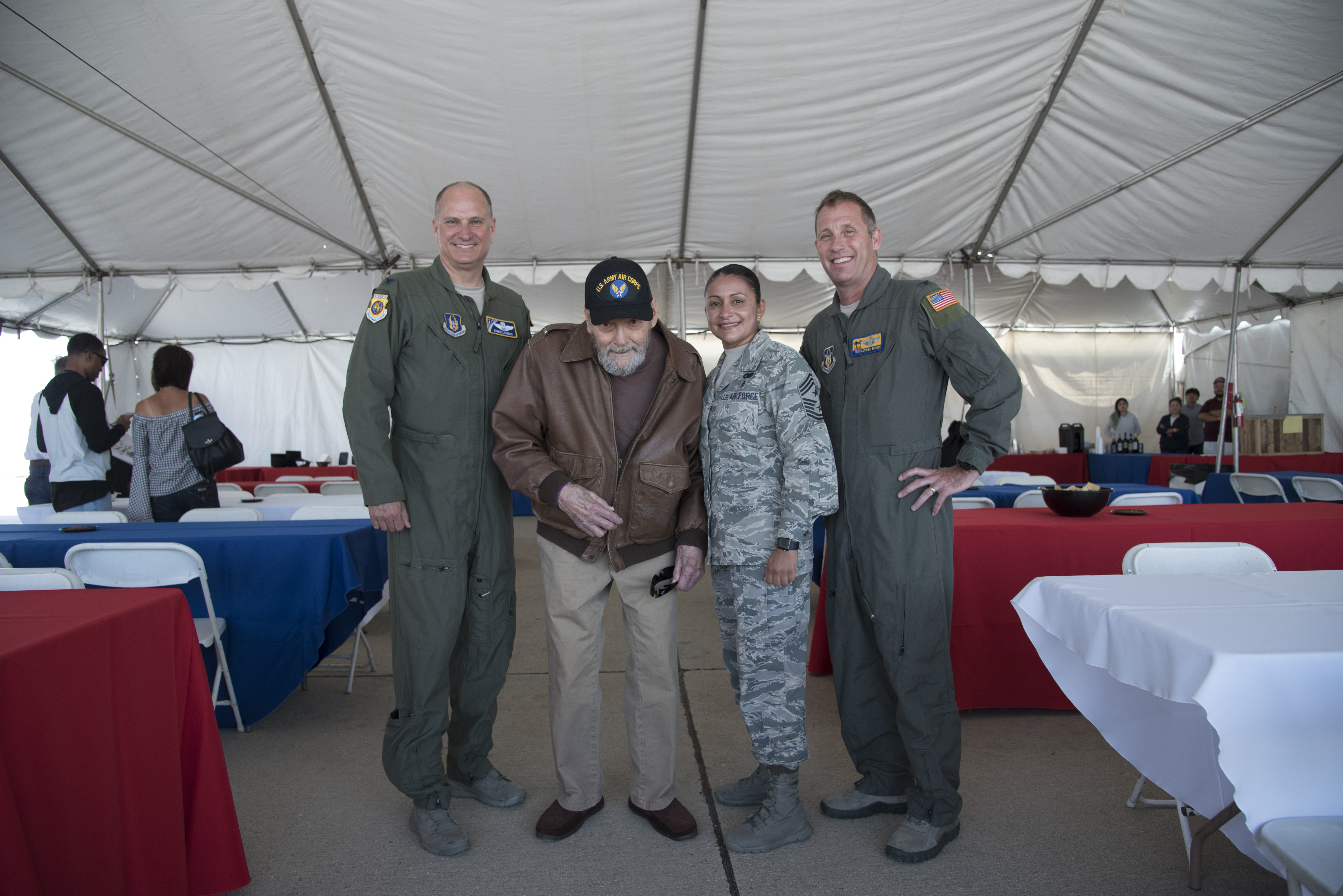 March ARB Air and Space Expo: World War II Vet visits > March Air ...