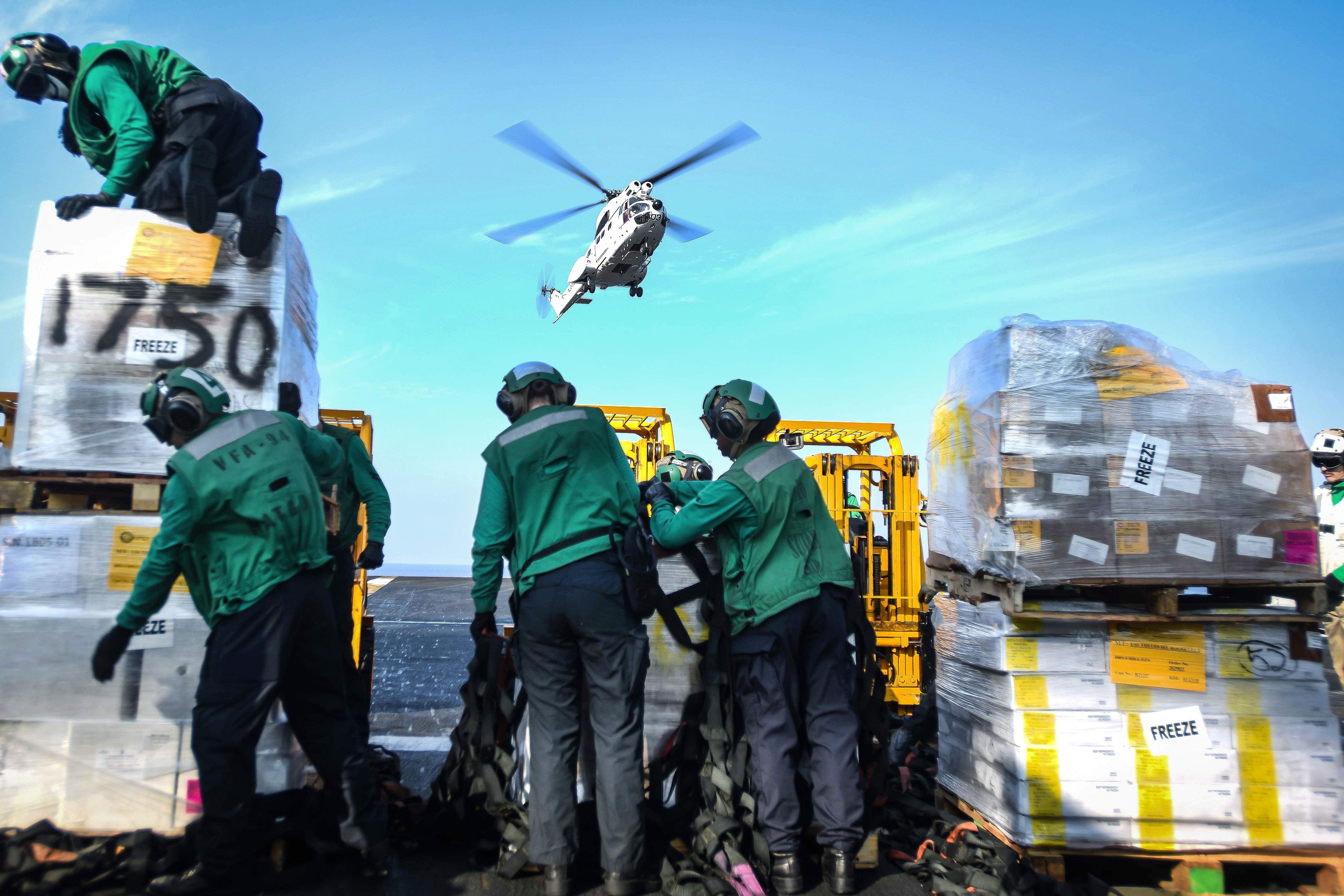 Breaking Down Pallets | U.S. Department of War