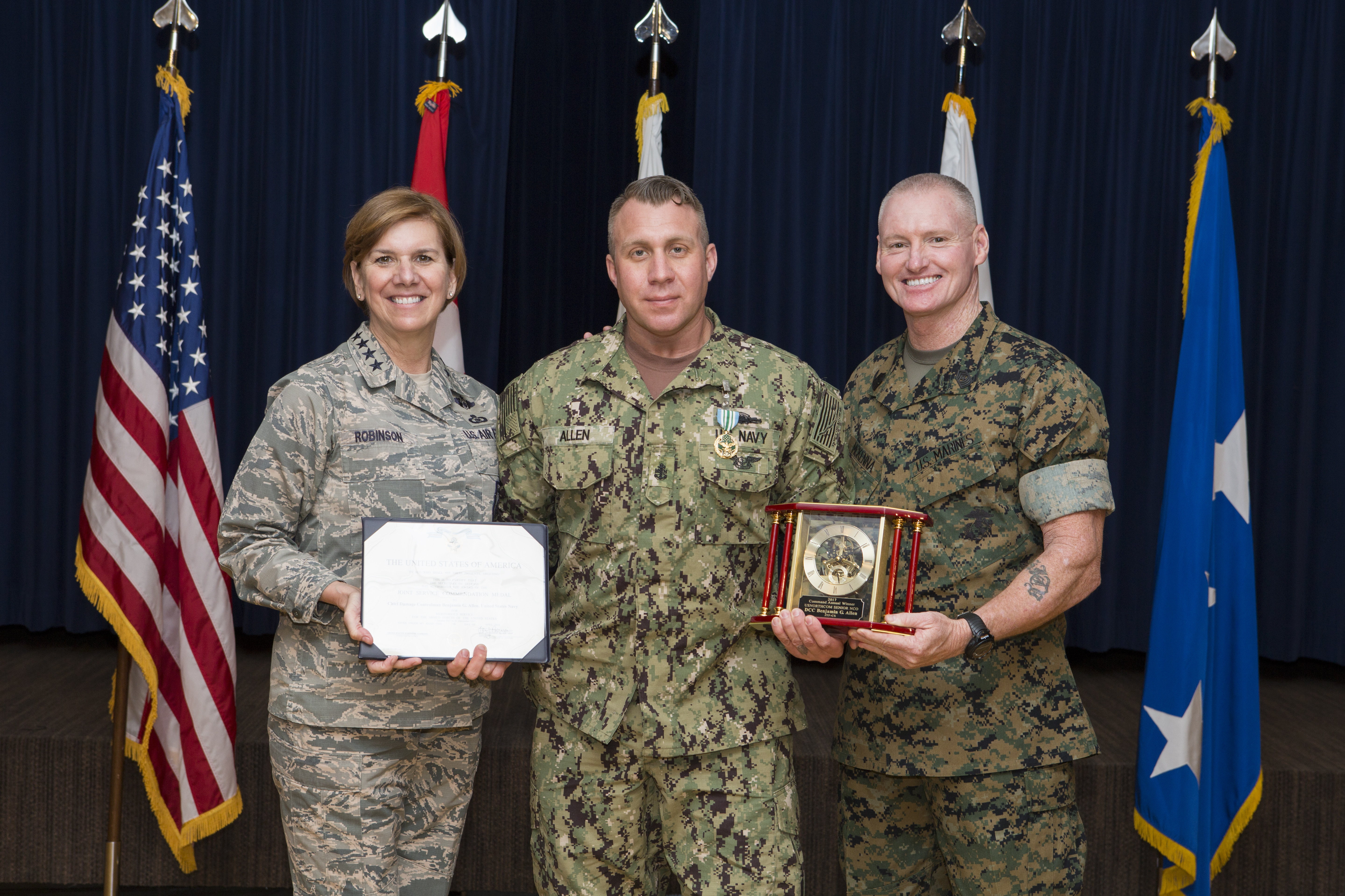 JTF-CS Chief Petty Officer wins senior leadership award > Joint Task ...