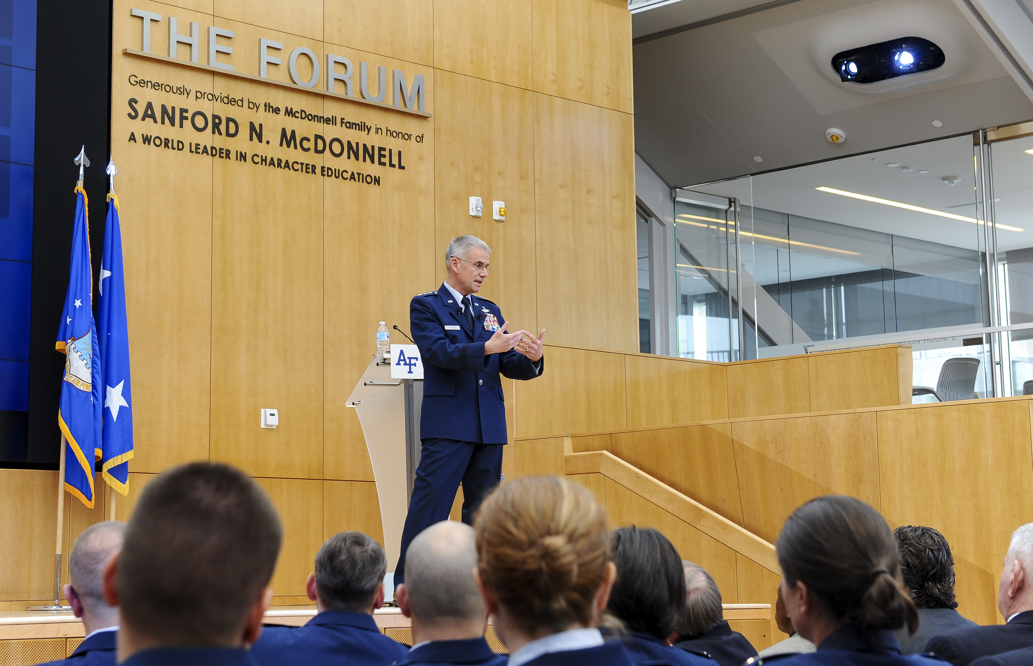 State of USAFA: Lt Gen Silveria discusses respect, new visitor center ...