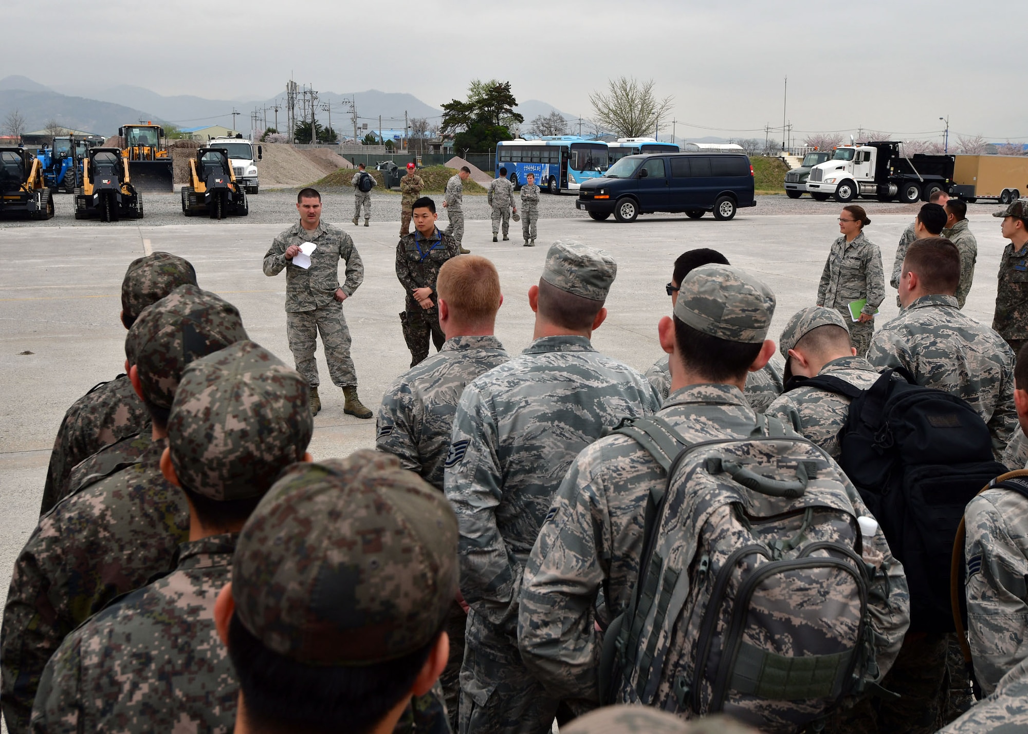 USAF and ROKAF conduct annual base recovery training > Osan Air Base ...